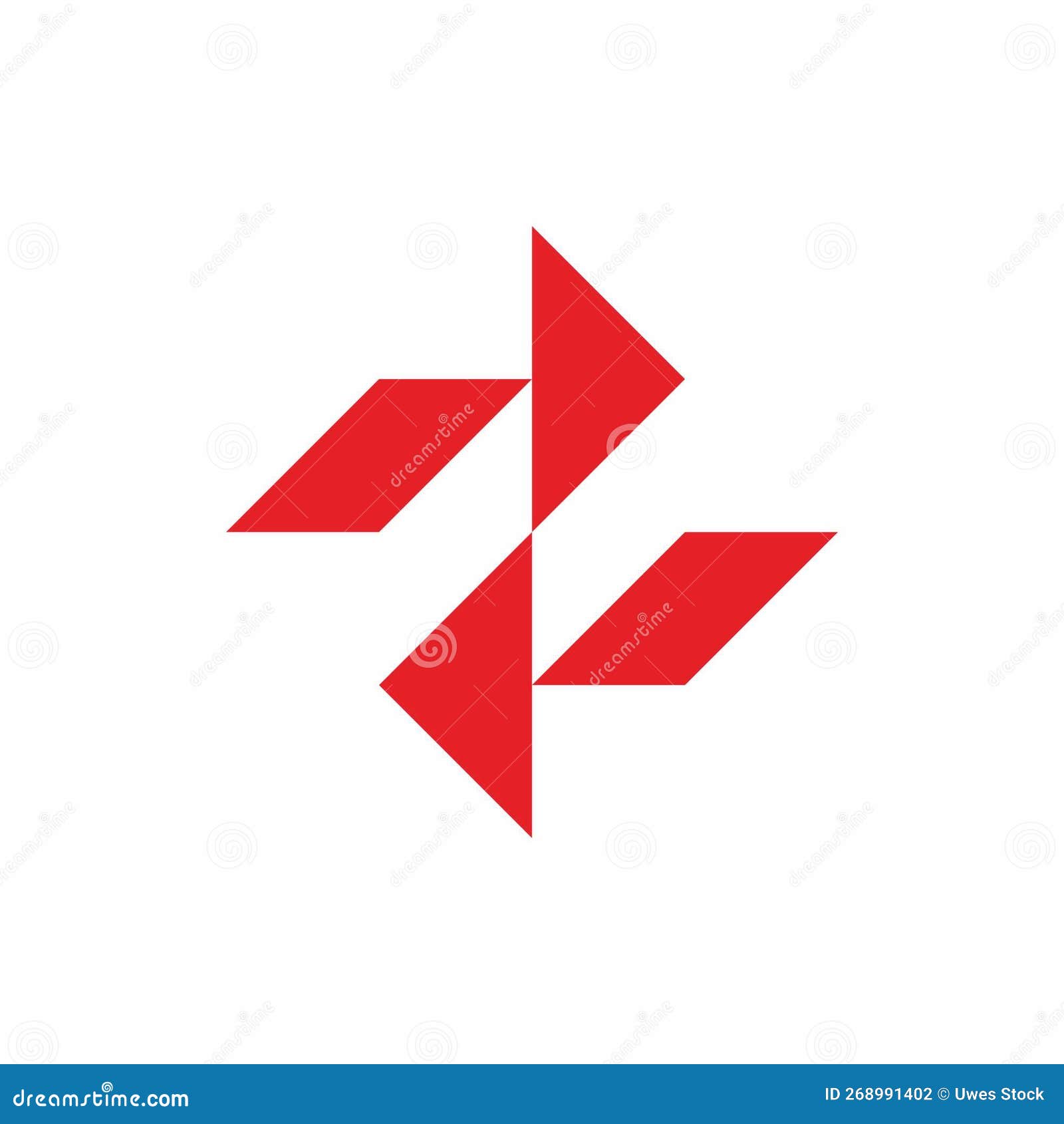 Monogram Parallelogram Logo Has The Meaning Of Maintaining And ...