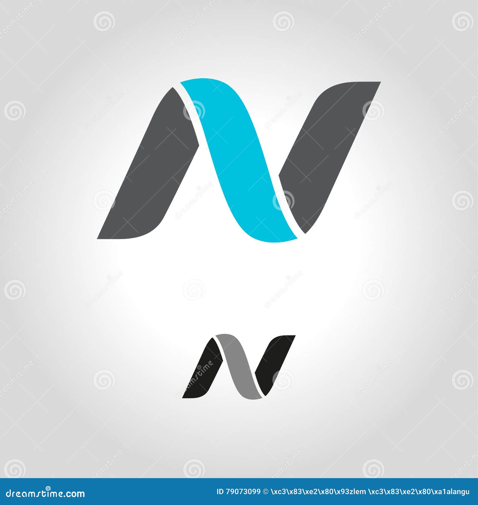 Letter N Logo, Icon and Symbol Vector Illustration Stock Vector ...