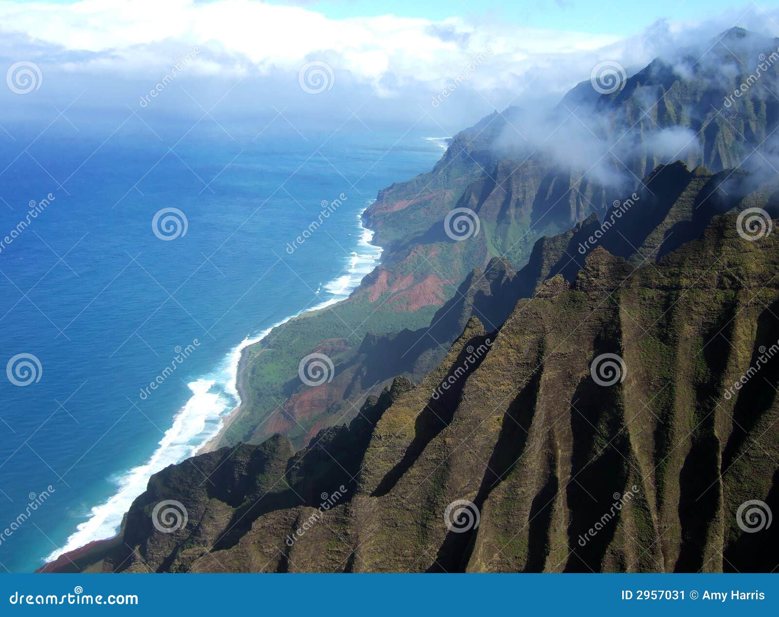 Na Pali Coast From Kalalau Lookout At Kokee State Park, Kauai, Hawaii ...