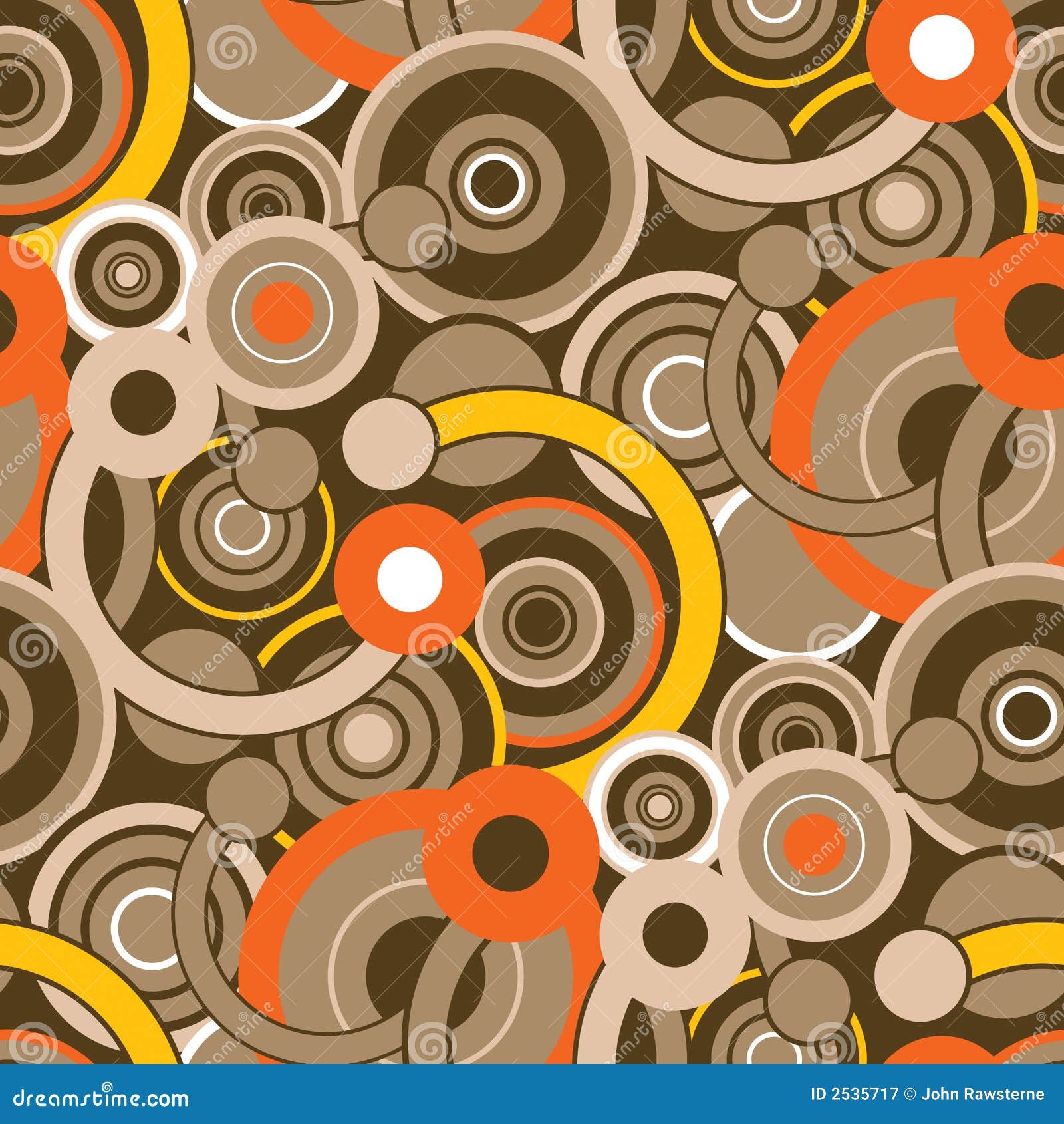 Naadloos Retro Patroon stock illustratie. Illustration of heropleving ...