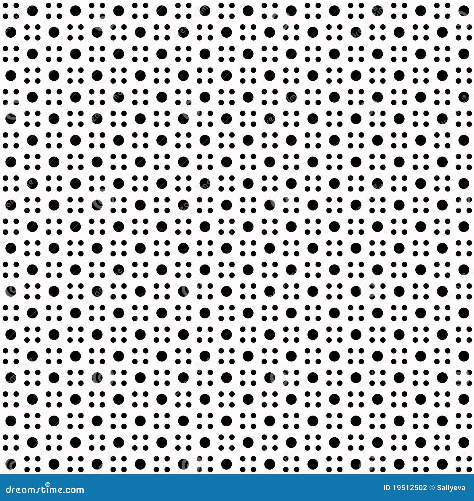 Naadloos stippenpatroon vector illustratie. Illustration of materiaal ...