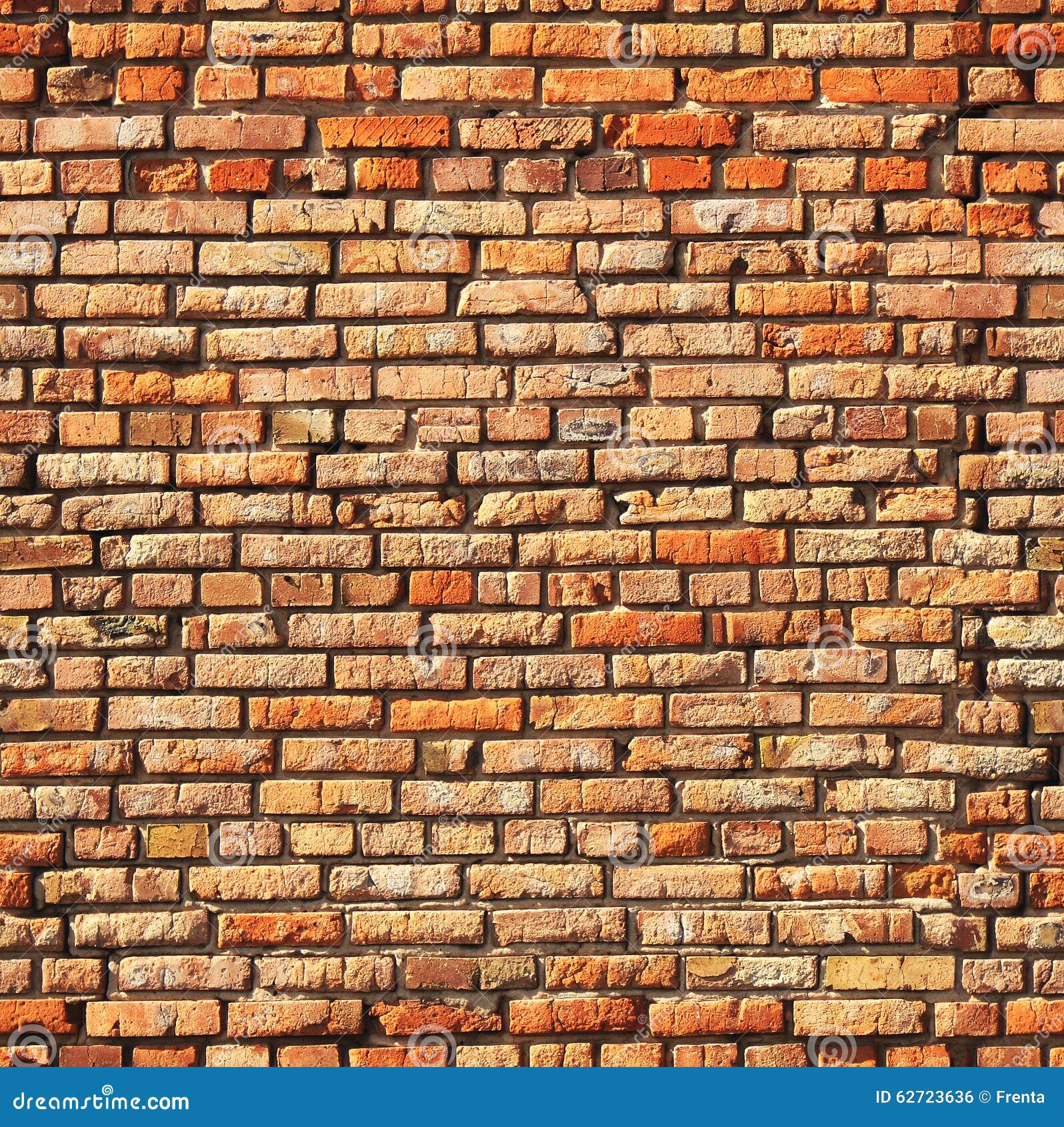 Naadloze Textuur Van Bakstenen Muur Stock Foto - Image of kleur ...