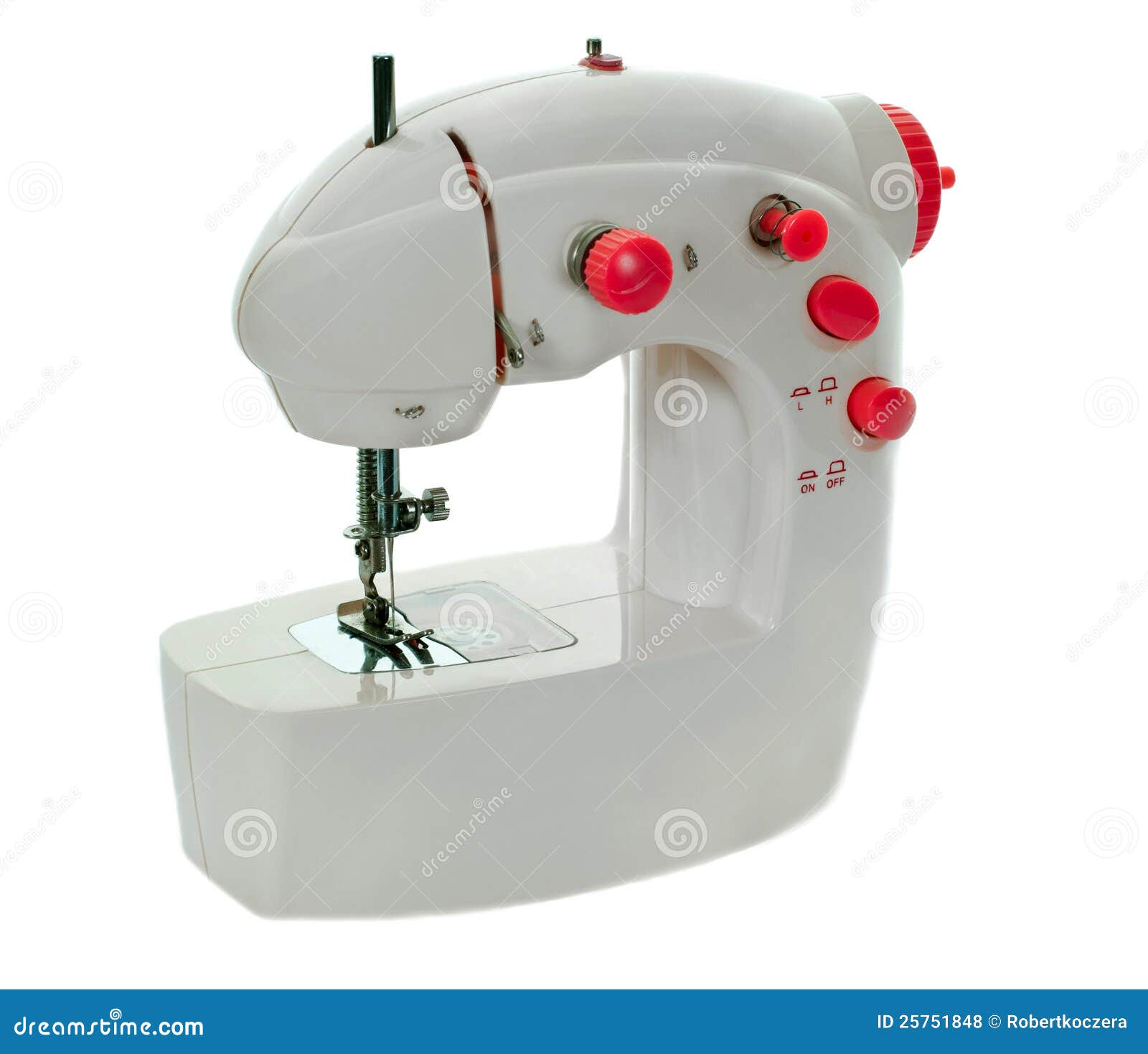 Naaimachine stock foto. Image of kleermaker, kleding - 25751848