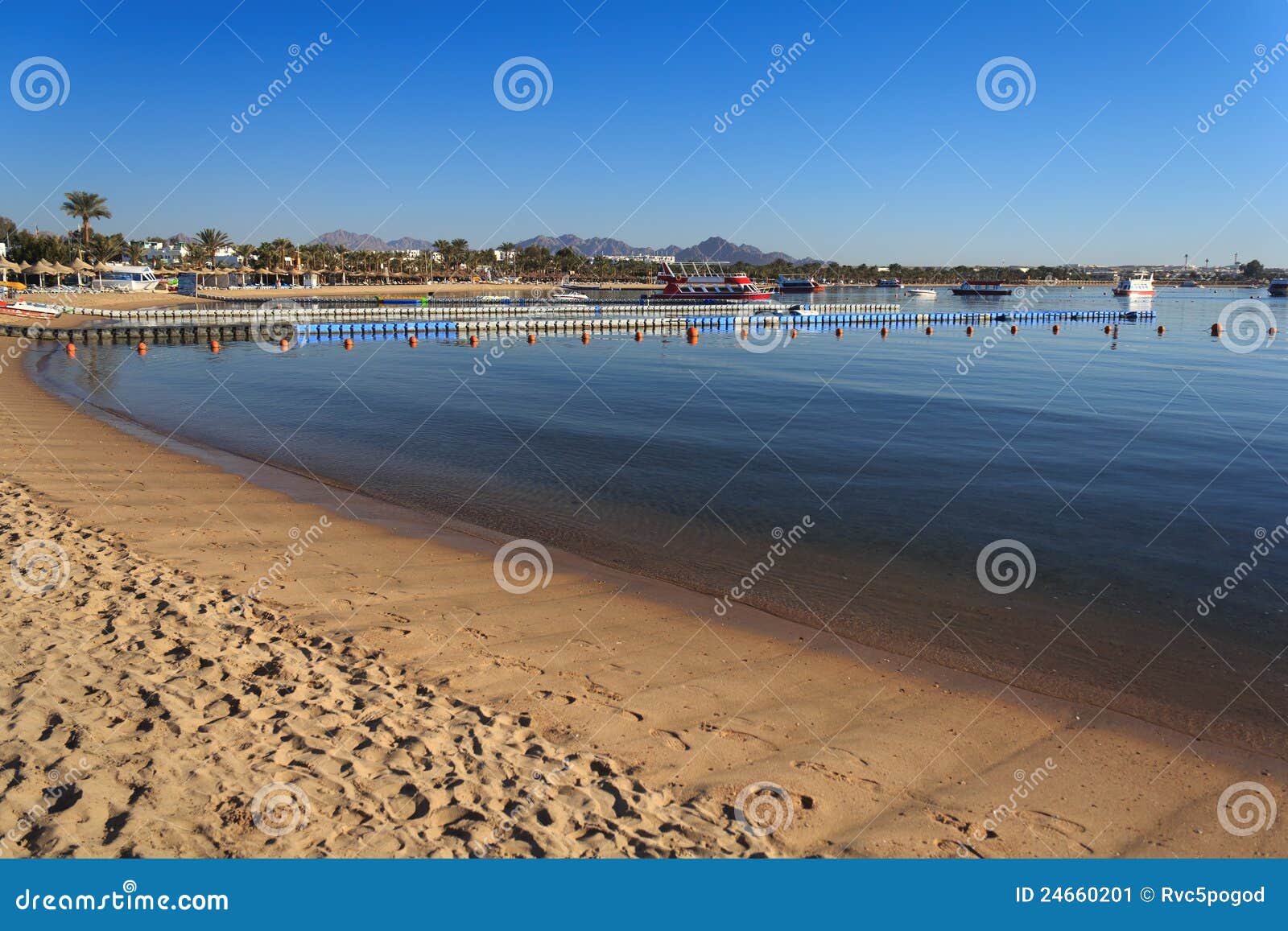 Naama Bay in Sharm El Sheikh Stock Image - Image of blue, harbor: 24660201
