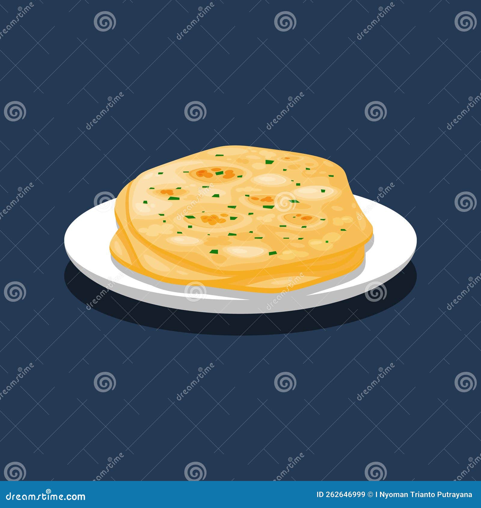 Naan Background. Design With Cartoon Style. | CartoonDealer.com #262646999