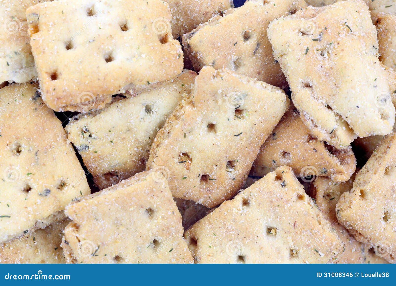 Naan Baked Bread Crackers Up Close Stock Photo - Image of food, parsley ...