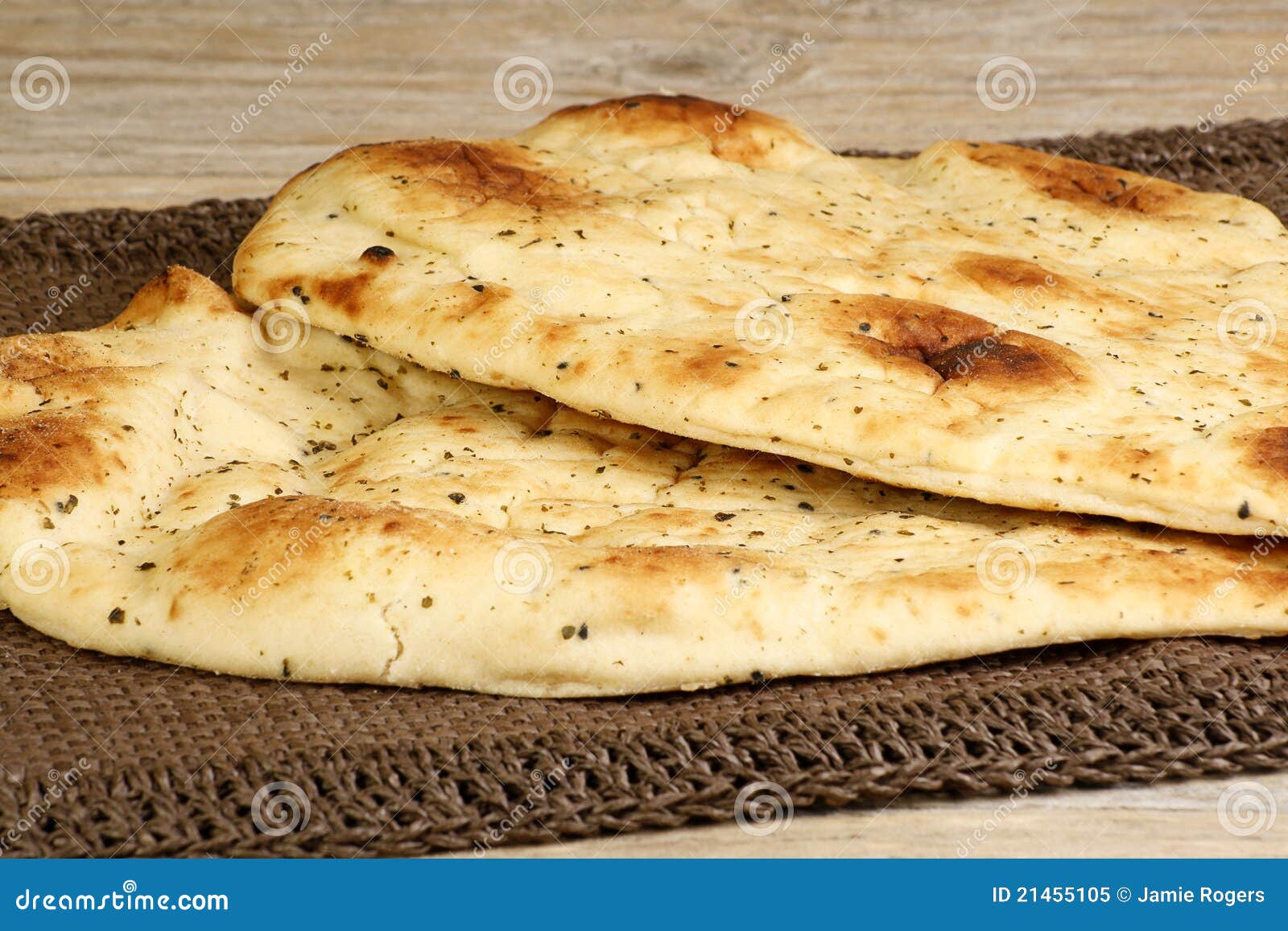 Naan bread stock image. Image of classic, baked, asian - 21455105