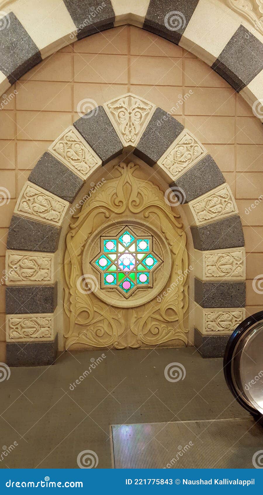Nabvi mosque Madeena, stock image. Image of mosque, exterior - 221775843