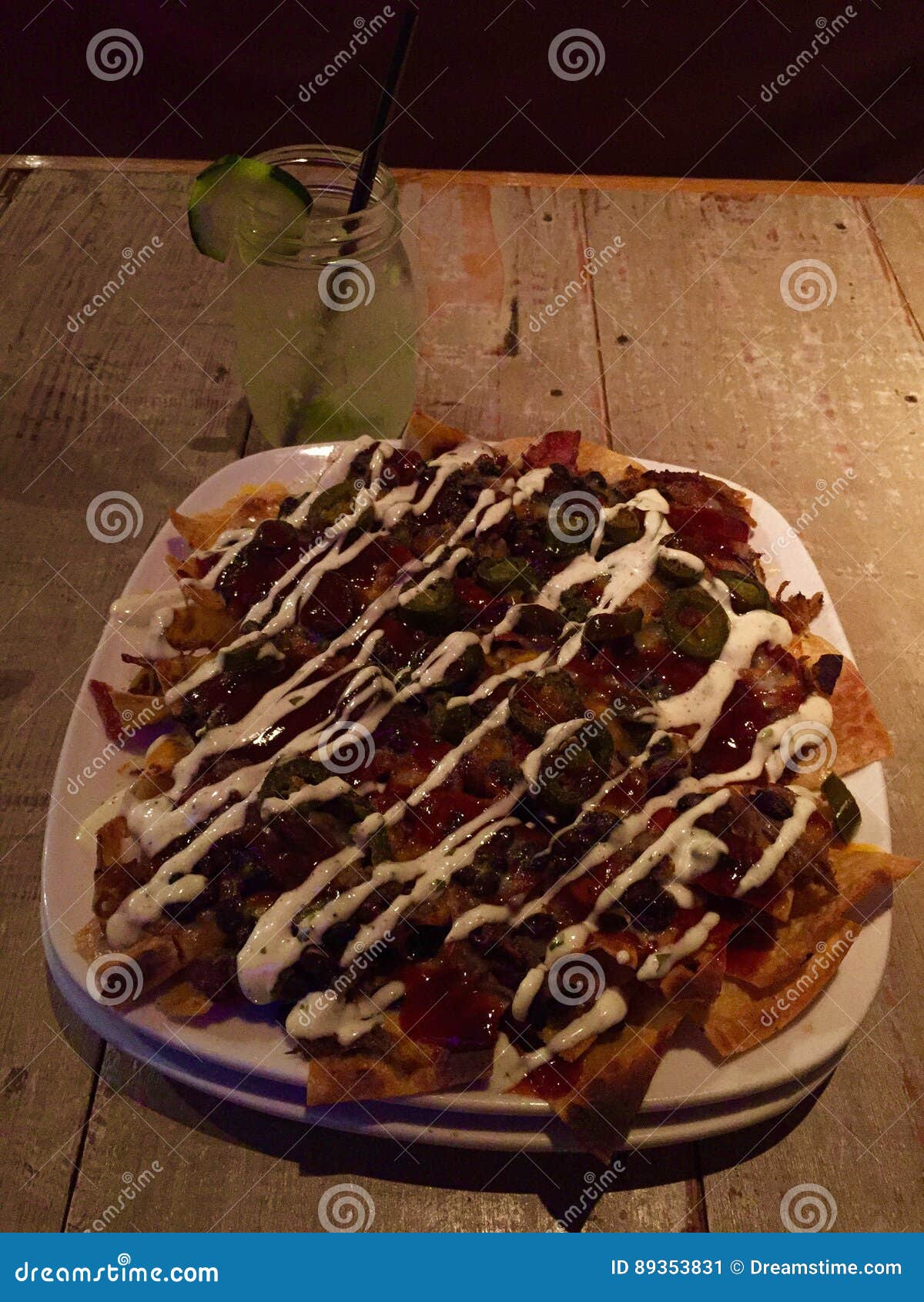 Nacho Libre stock image. Image of restaurant, nacho, appetizer - 89353831