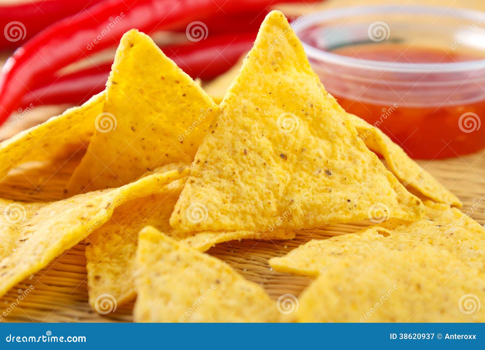 Nacho snacks stock image. Image of crisp, spicy, chip - 38620937