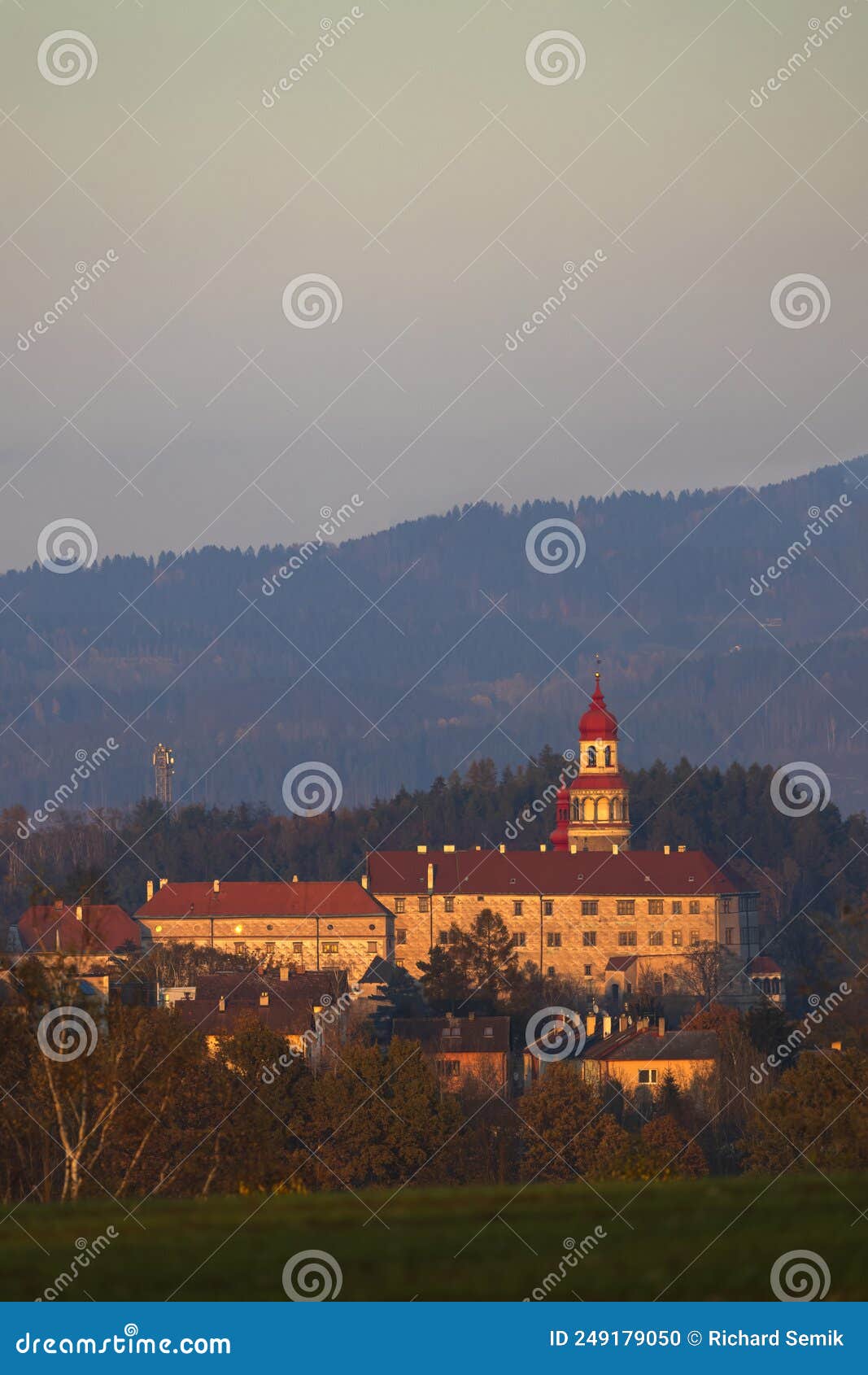 Nachod Castle, Eastern Bohemia, Czech Republic Stock Photo - Image of ...
