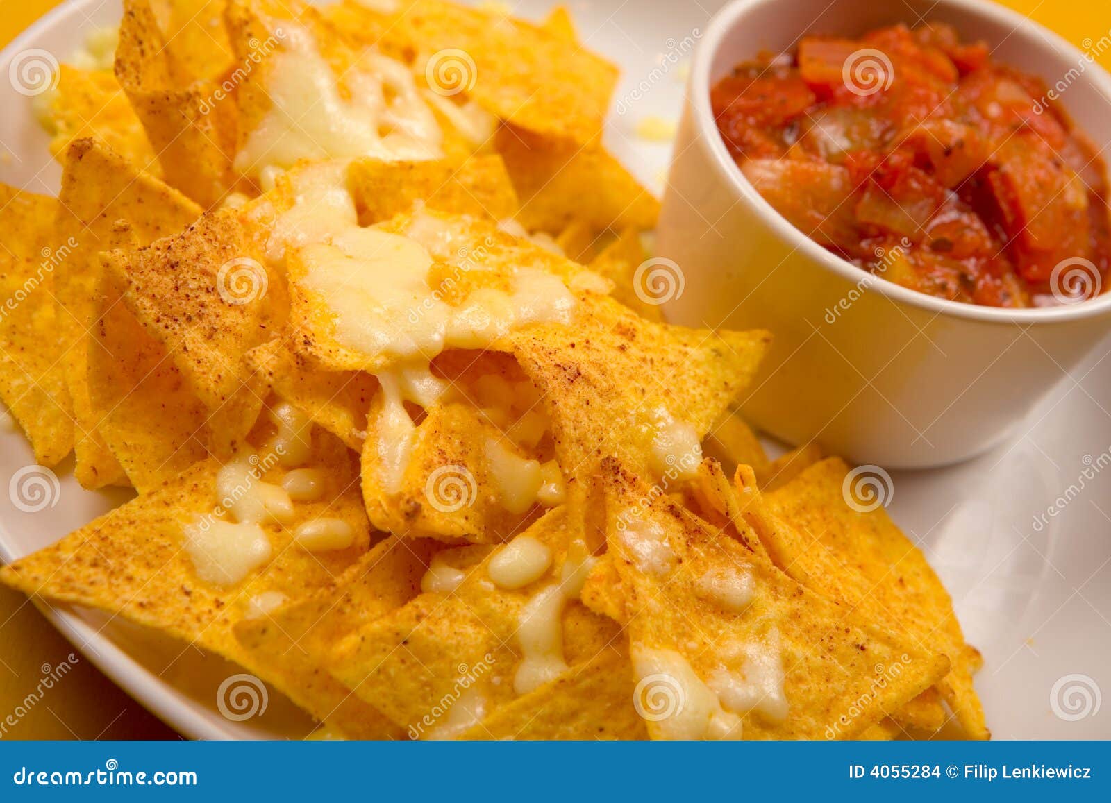 Nachos stock photo. Image of cheese, snack, cutout, lunch - 4055284