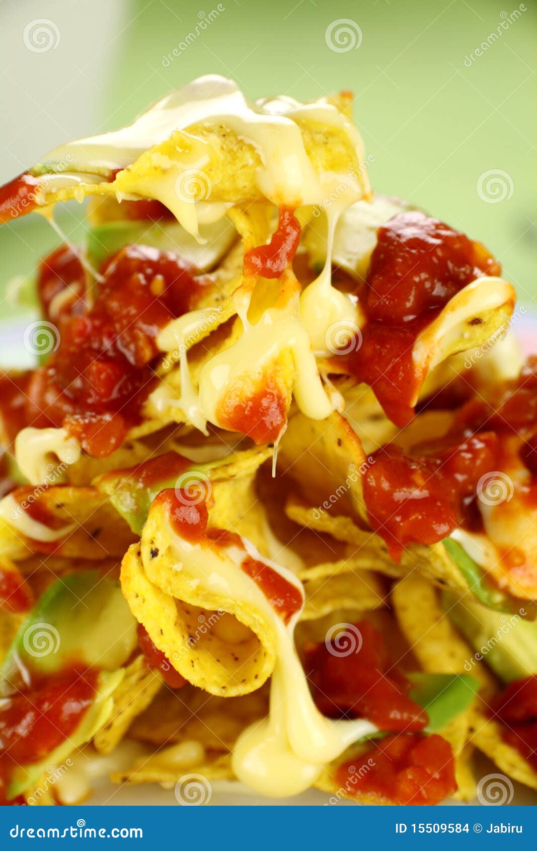 Nachos Stack stock photo. Image of meal, avocado, dining - 15509584