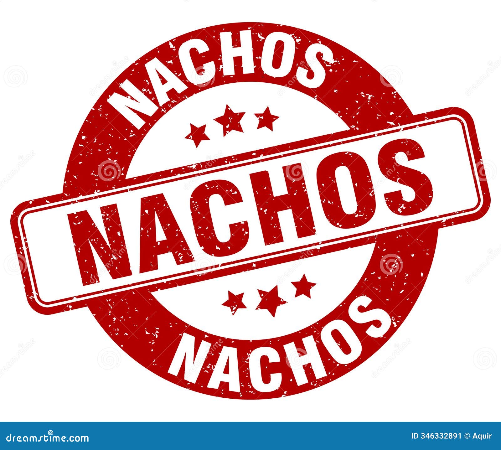 Nachos Stamp. Nachos Label. Round Grunge Sign Stock Vector ...