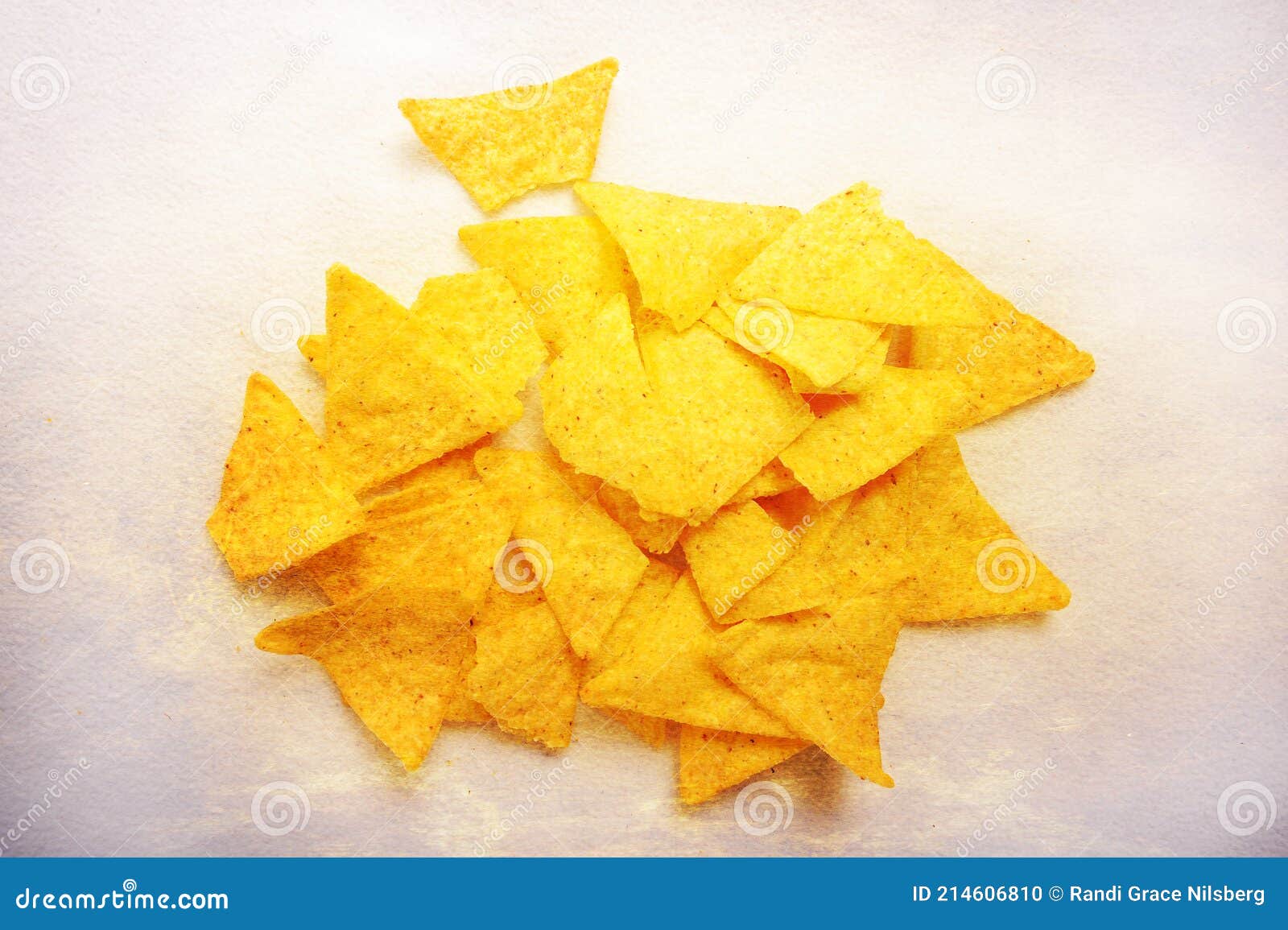 Nachos and Textures stock photo. Image of mexican, salty - 214606810