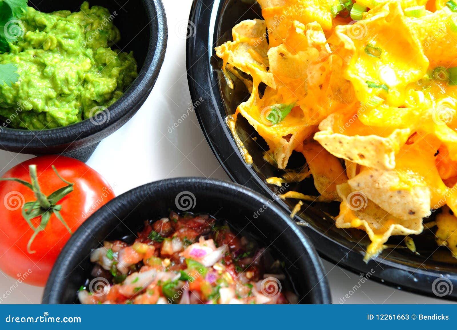 Nachos and Toppings stock image. Image of food, autumn - 12261663