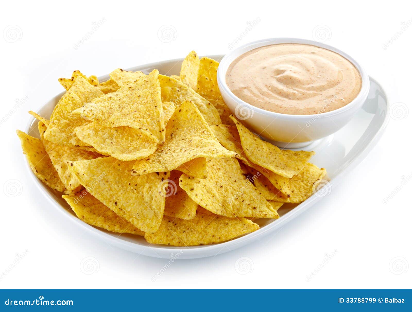 Nachos und Bad stockbild. Bild von platte, haufen, frisch - 33788799