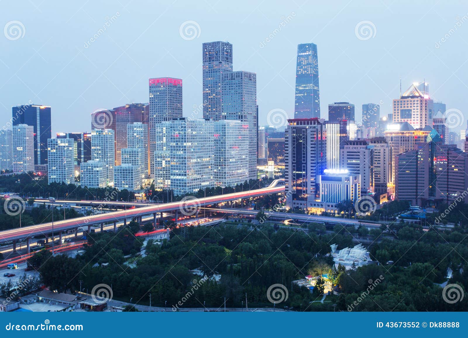 Nacht in Peking stock foto. Image of schoonheid, charmant - 43673552