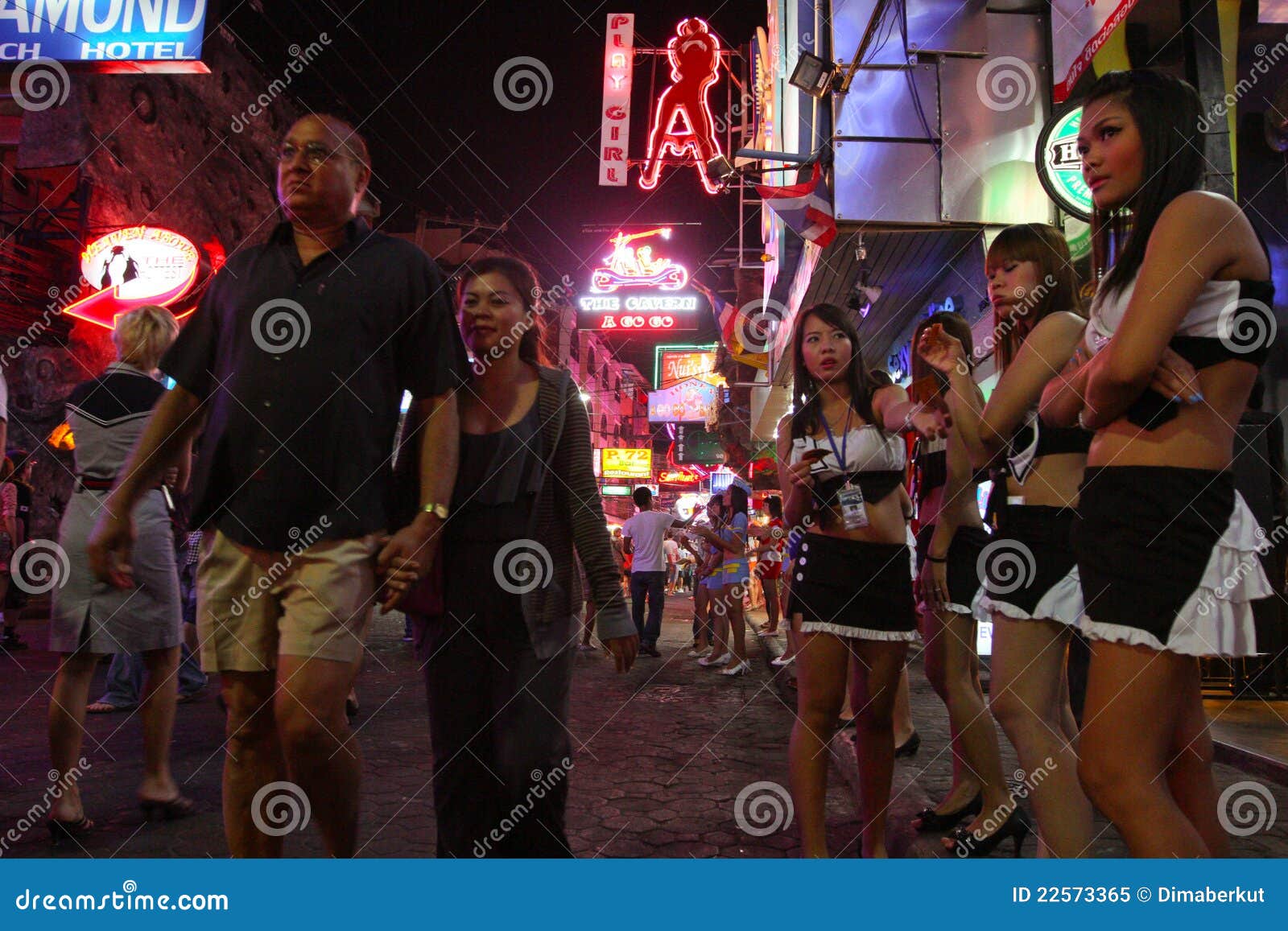 Nachtleben In Pattaya Thailand Redaktionelles Bild Bild Von Szene