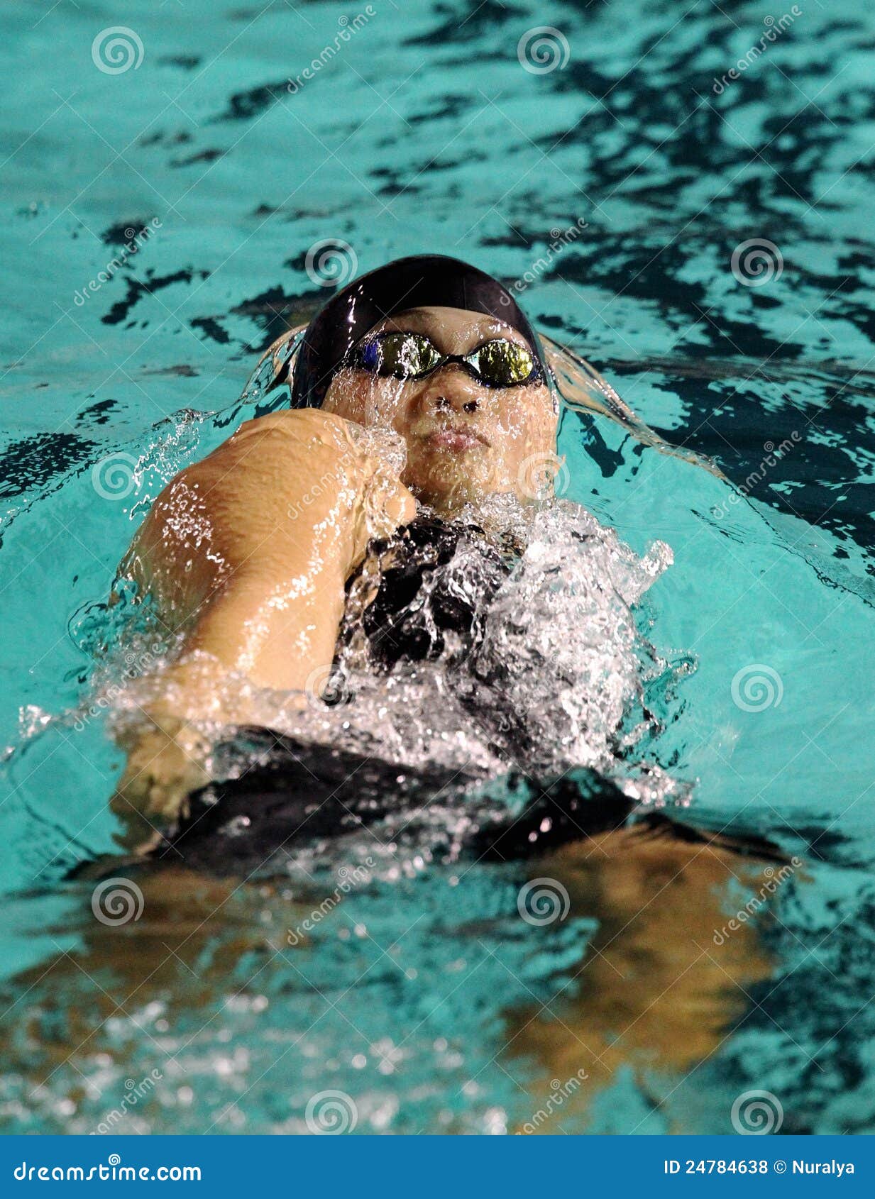 Nadador Chan Kah Yan foto de stock editorial. Imagem de pista - 24784638