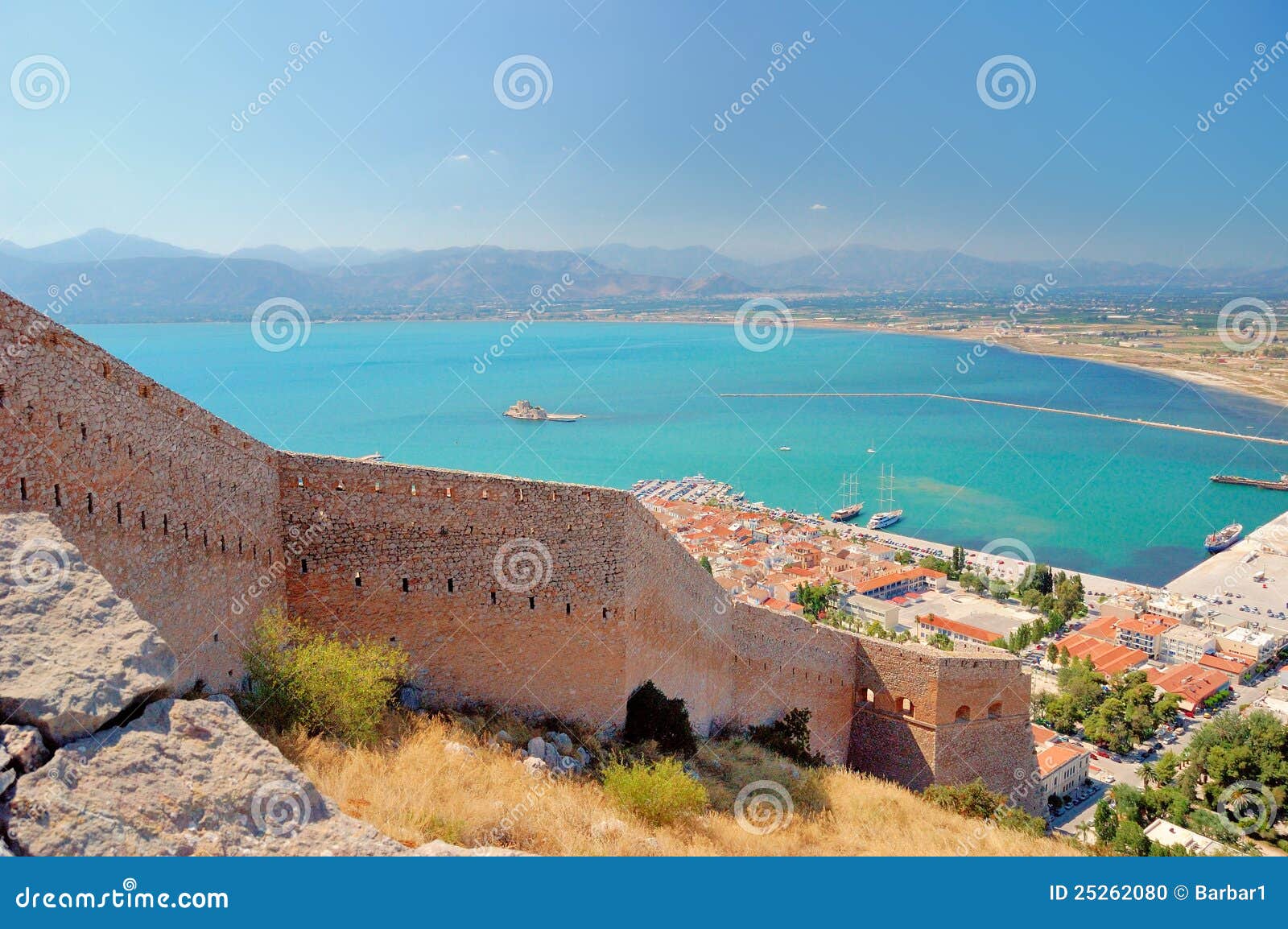 Nafplio stock photo. Image of gulf, summer, argolic, tourism - 25262080