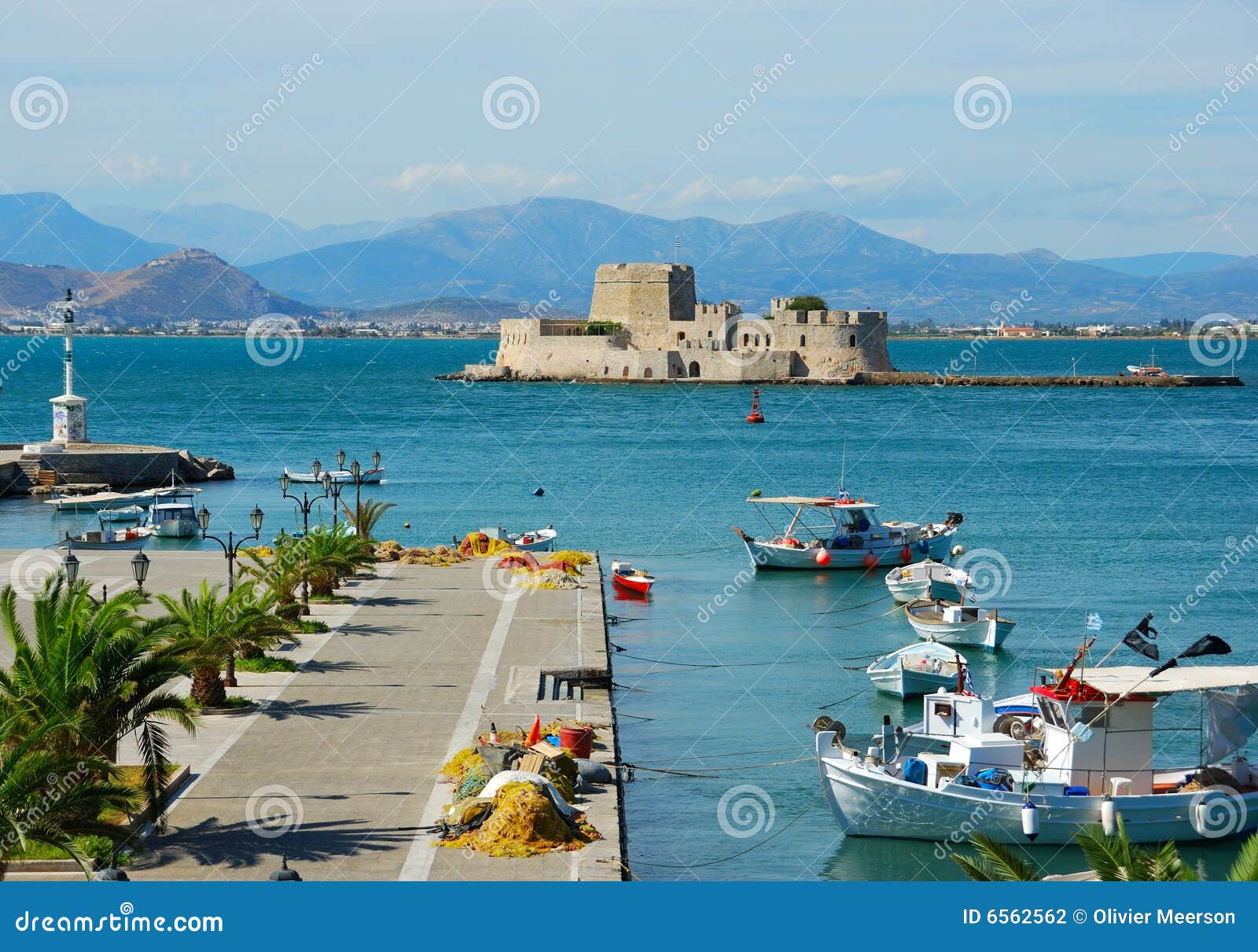 Nafplion, greece stock photo. Image of holidays, ancient - 6562562