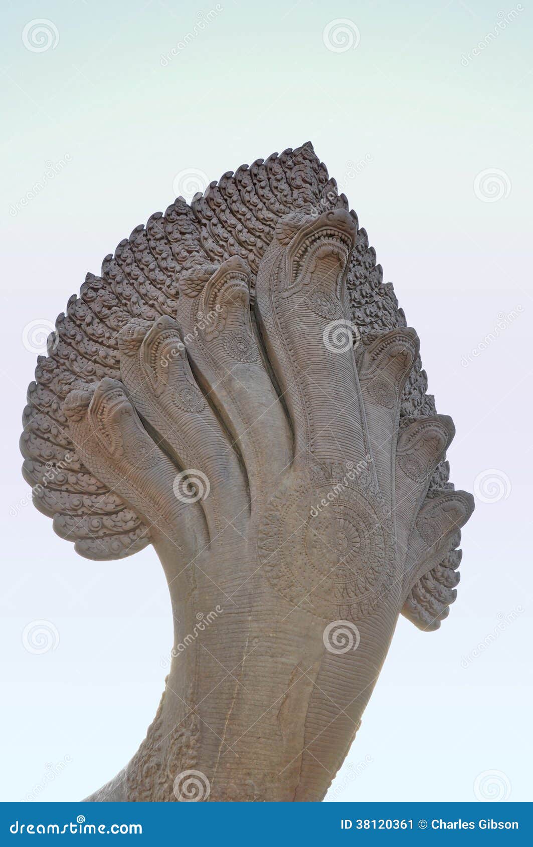 Naga de Angkar Wat imagen de archivo. Imagen de tallado - 38120361