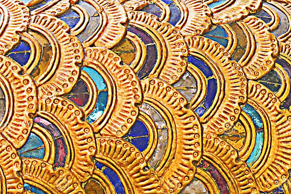 Naga Scale for Pattern and Background Stock Image - Image of decorative ...