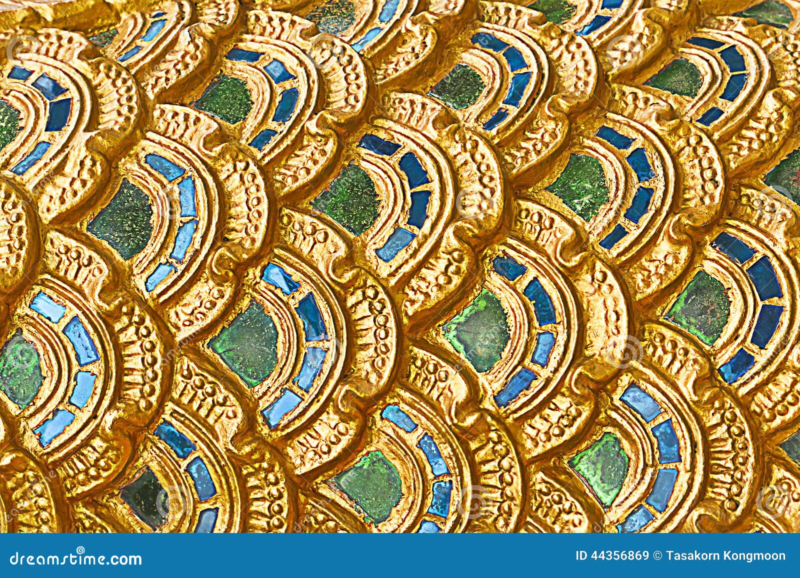 Naga Scale for Pattern and Background Stock Image - Image of golden ...