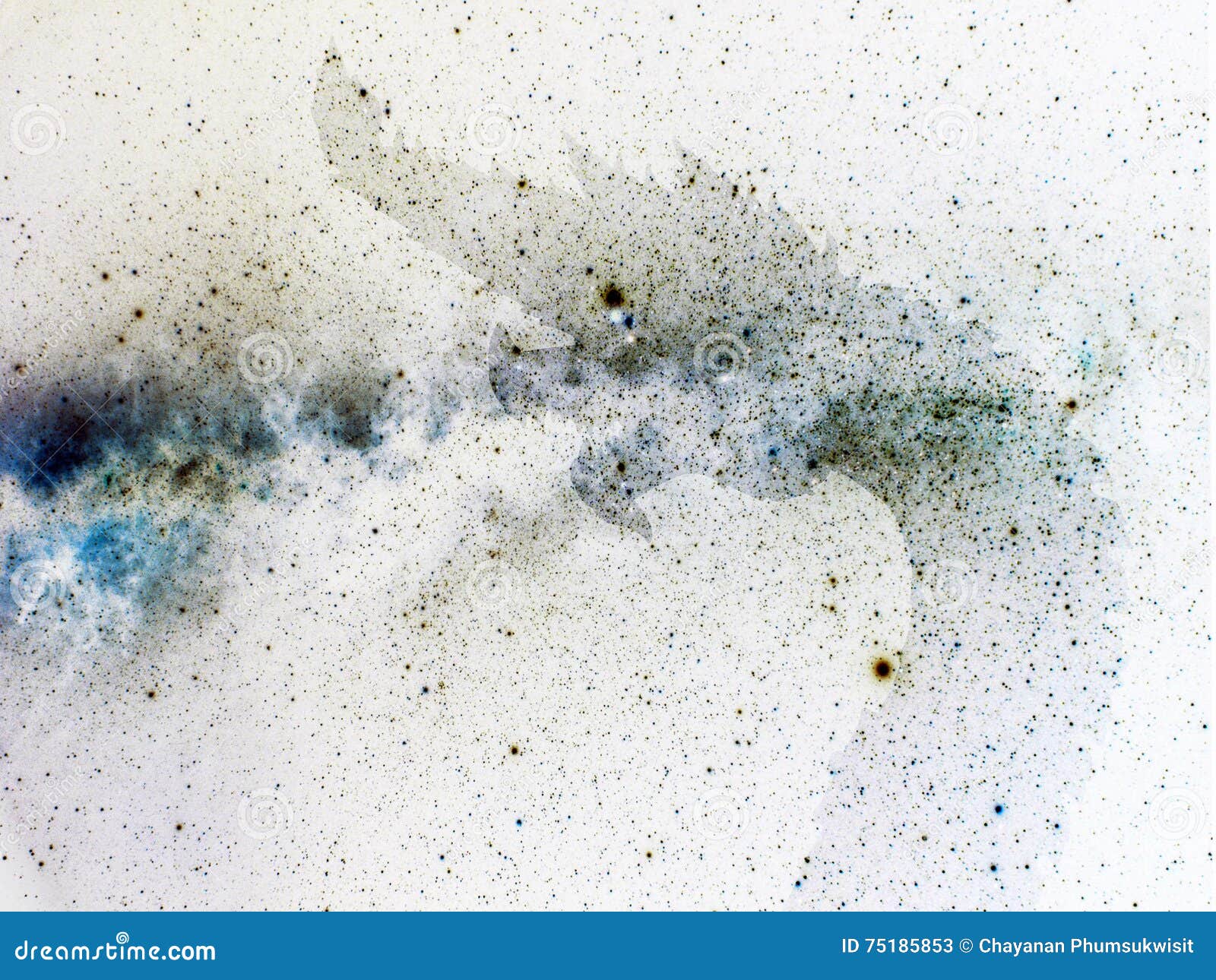 Naga Shadow on Galaxy Space Stock Image - Image of architecture, dark ...