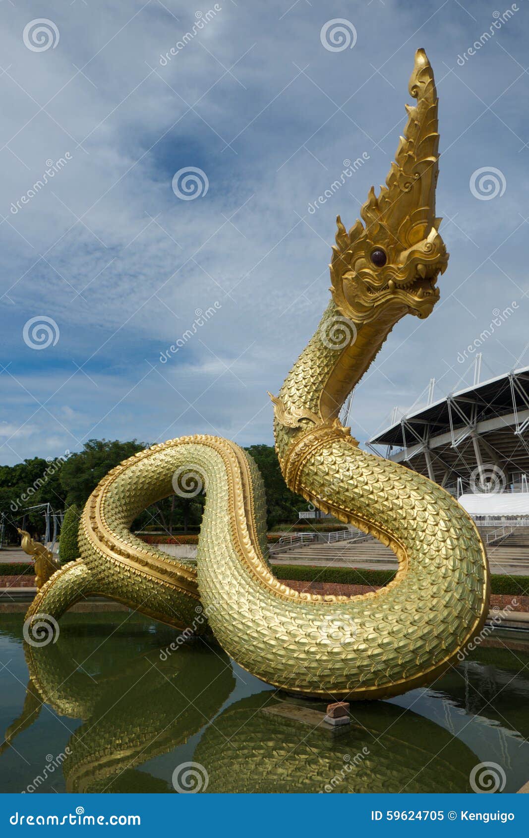 Statue Of A Water Sprite Royalty-Free Stock Photography | CartoonDealer ...