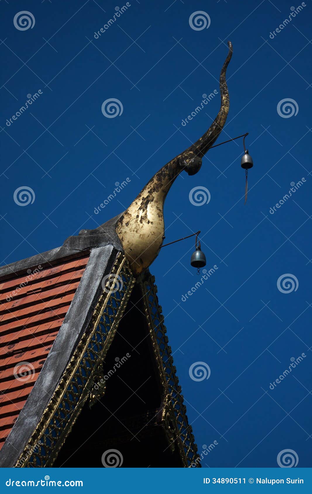 Two Naga In Temple Stock Image | CartoonDealer.com #81755173