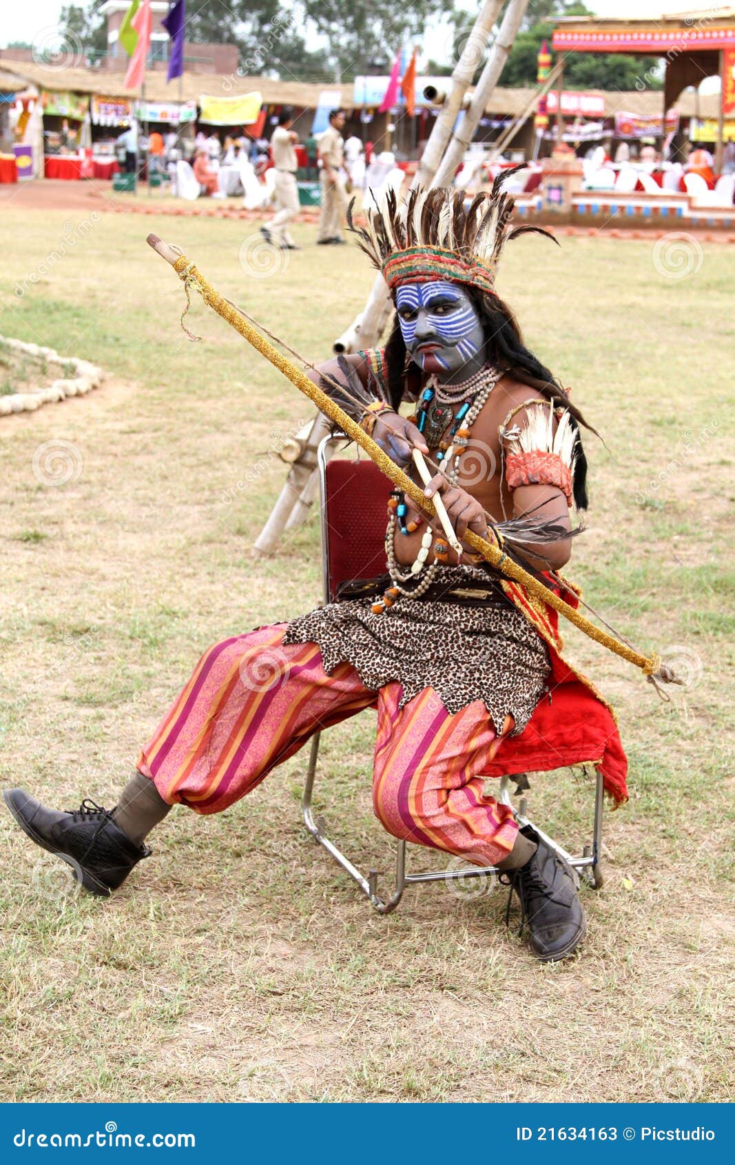 Naga warrior editorial stock photo. Image of clothing - 21634163