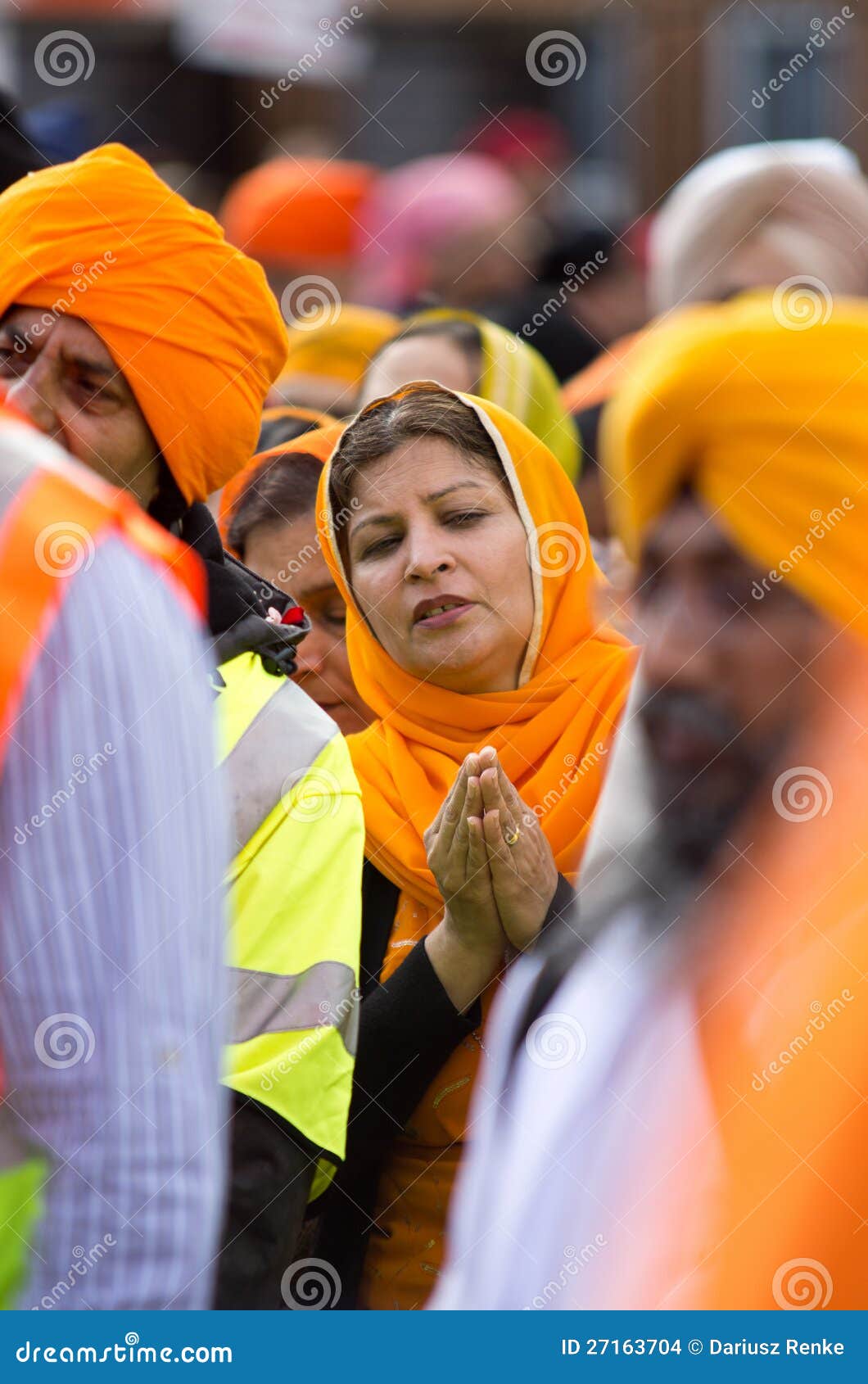 Nagar Kirtan Sikh Procession Editorial Stock Image - Image of character ...