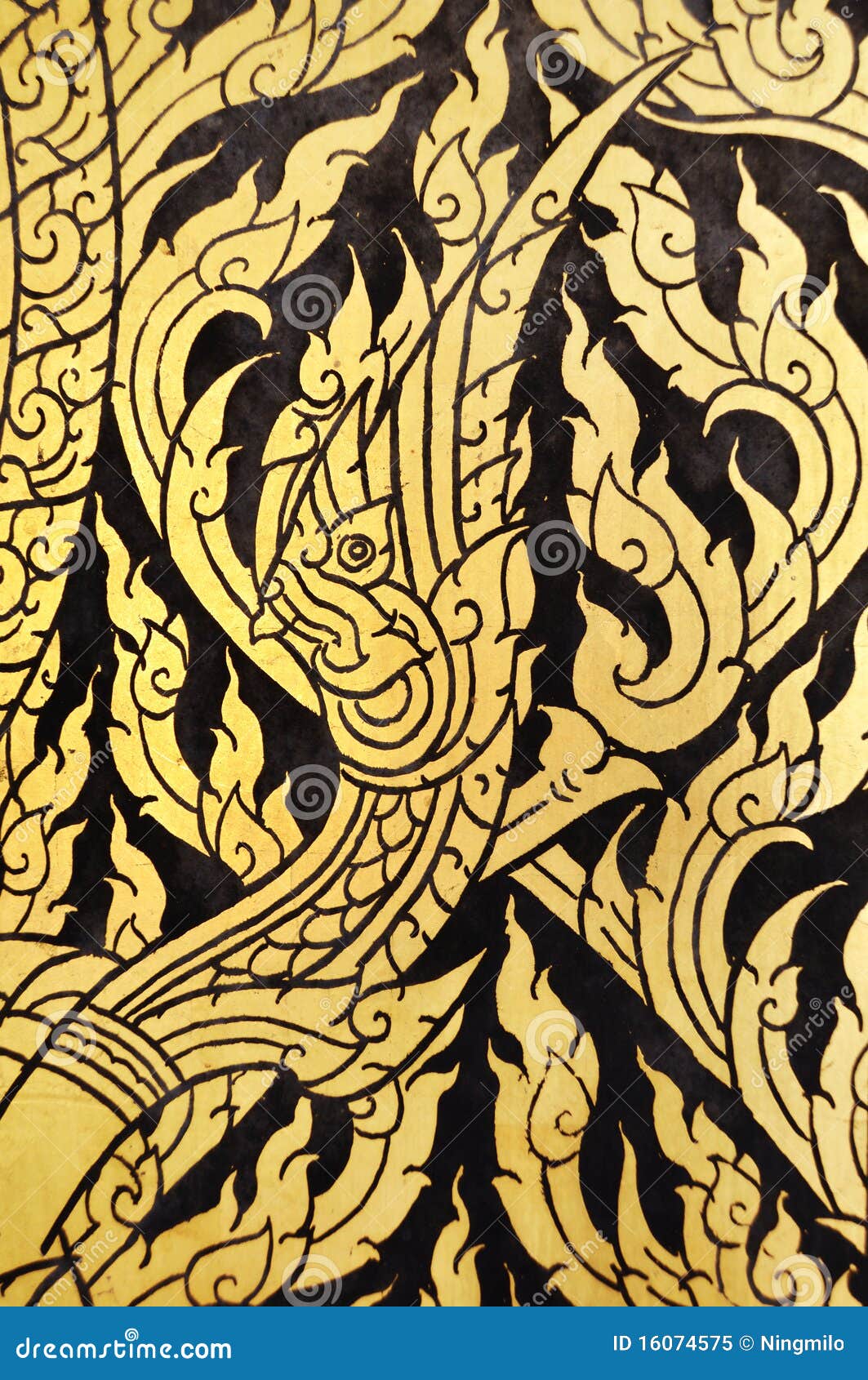 Nagas Pattern stock image. Image of thailand, thai, naga - 16074575