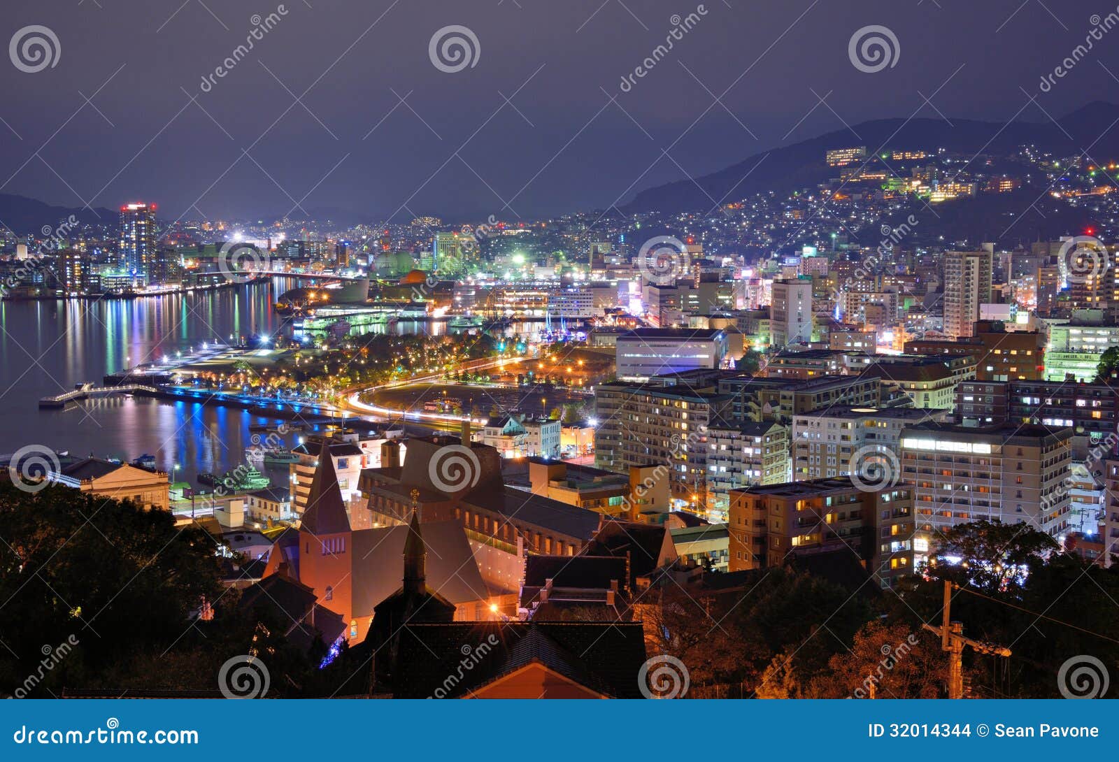 Nagasaki stock photo. Image of town, asia, city, attraction - 32014344