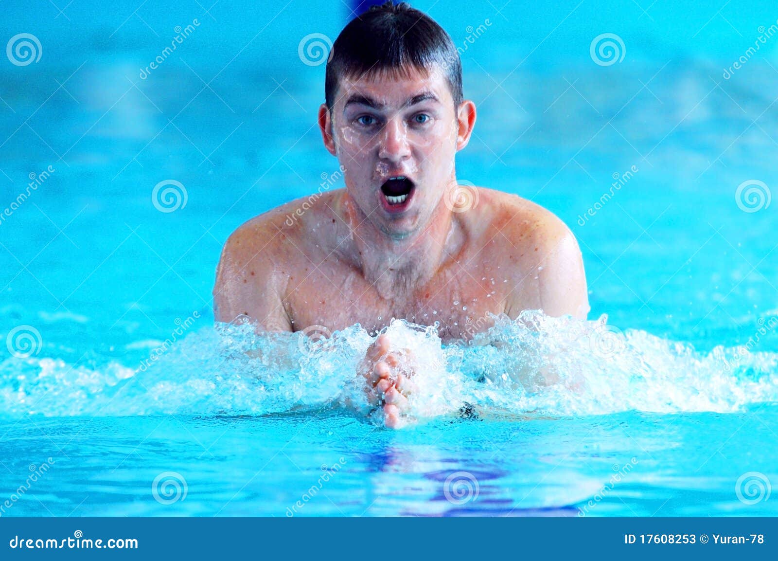 Nageur image stock. Image du natation, sport, regroupement - 17608253