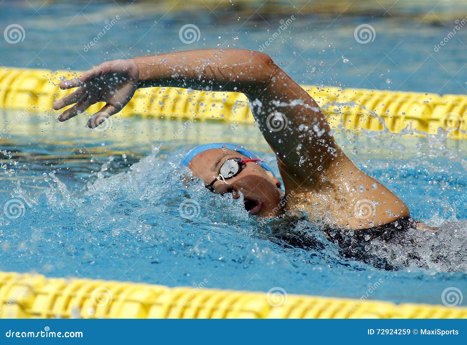 Nageur Espagnol Maria Vilas Image stock éditorial - Image du marie ...