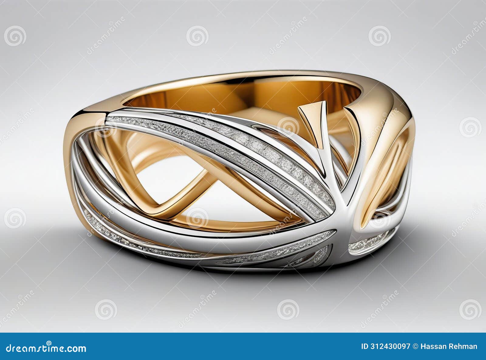 Nagindar S Wedding Ring Inspired by Zaha Hadid S Iconic Style Stock ...