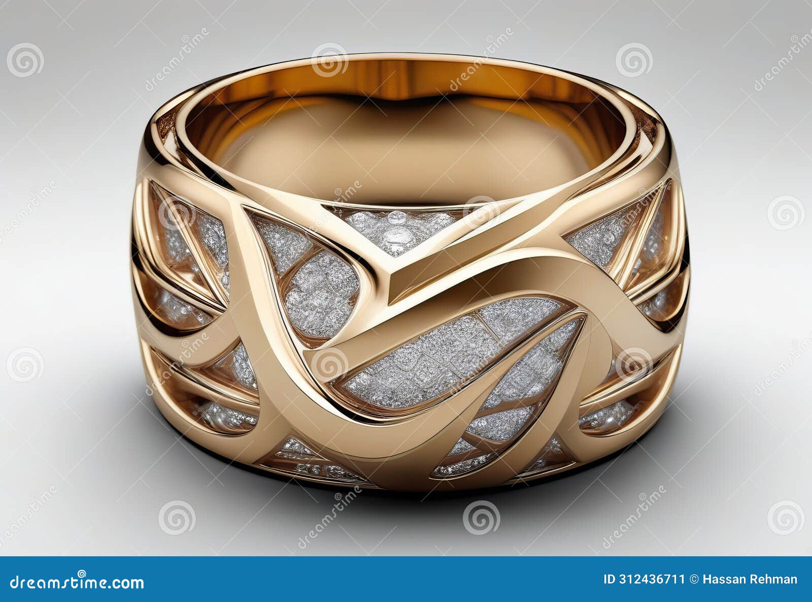 Nagindar S Wedding Ring Inspired by Zaha Hadid S Iconic Style Stock ...