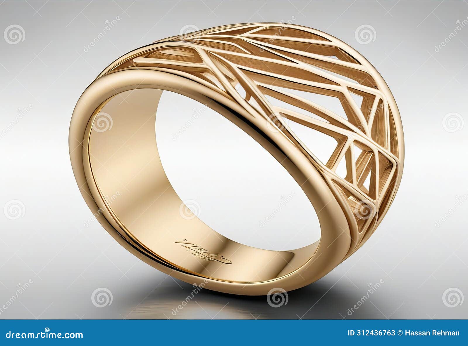 Nagindar's Wedding Ring Inspired By Zaha Hadid's Iconic Style Stock ...