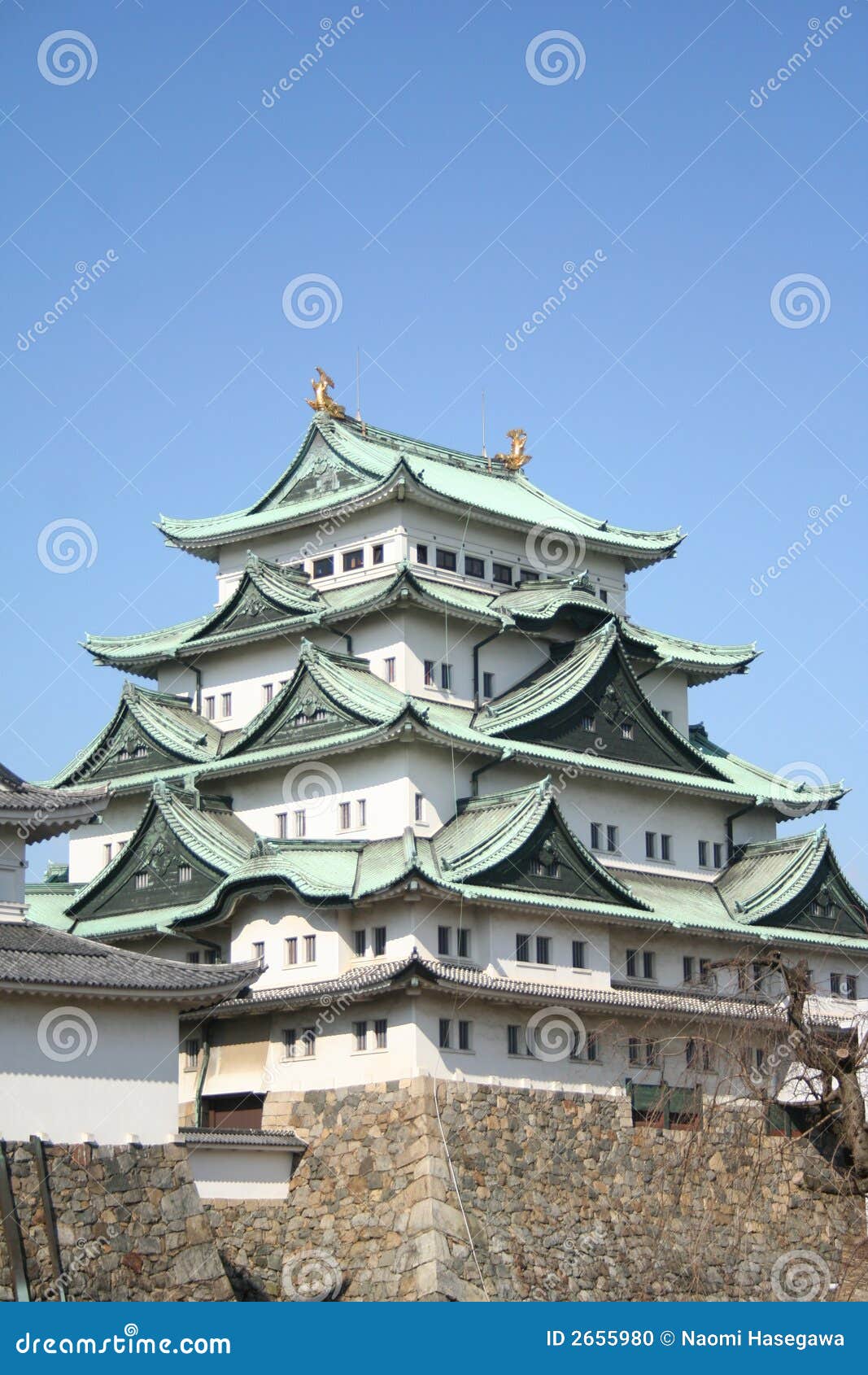 Nagoya Castle stock photo. Image of history, historical - 2655980