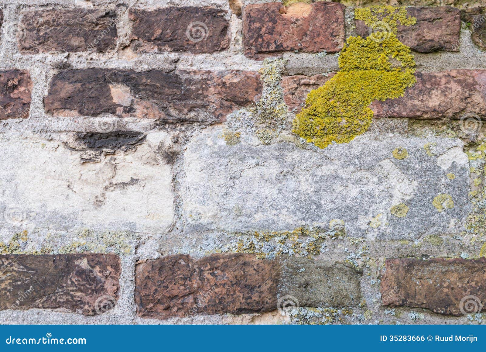 Nahaufnahme Einer Historischen Backsteinmauer Stockfoto - Bild von ...