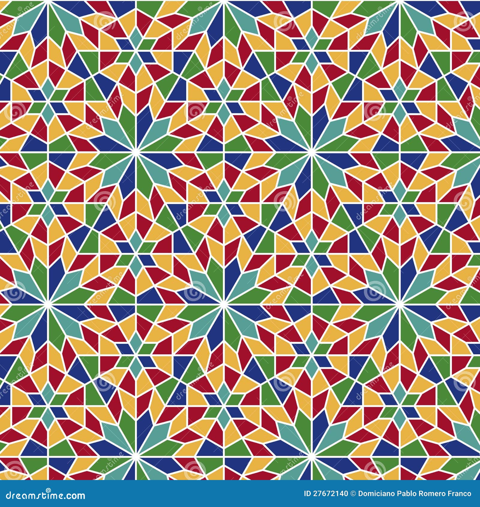 Nahtloses Muster Der Arabeske Vektor Abbildung - Illustration von ...