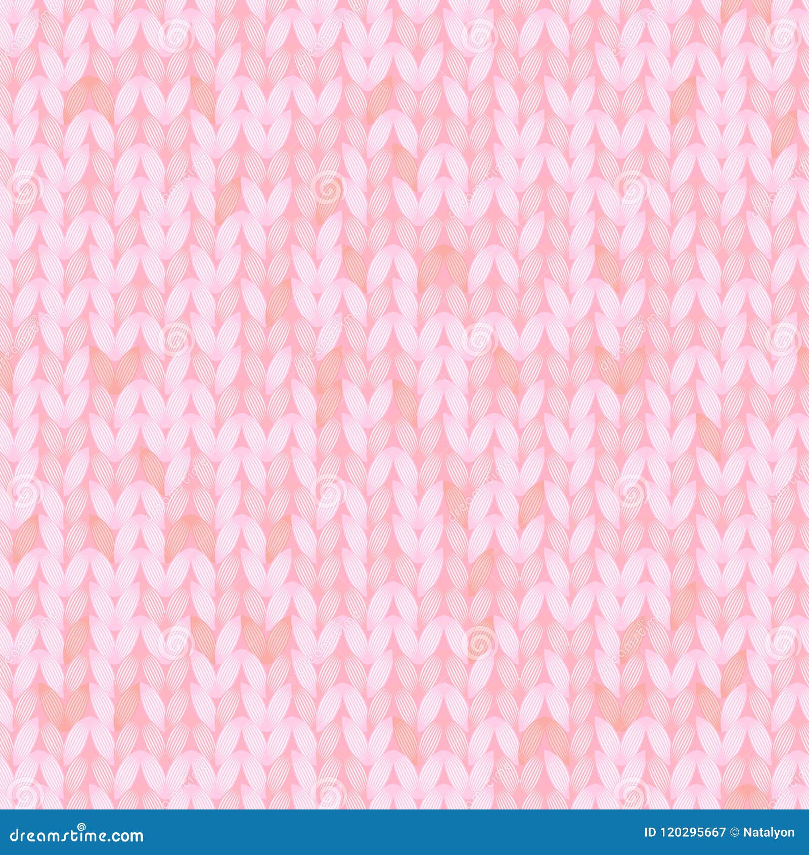 Nahtloses Muster Der Rosa Gemischmaschenware, Vektor Vektor Abbildung ...