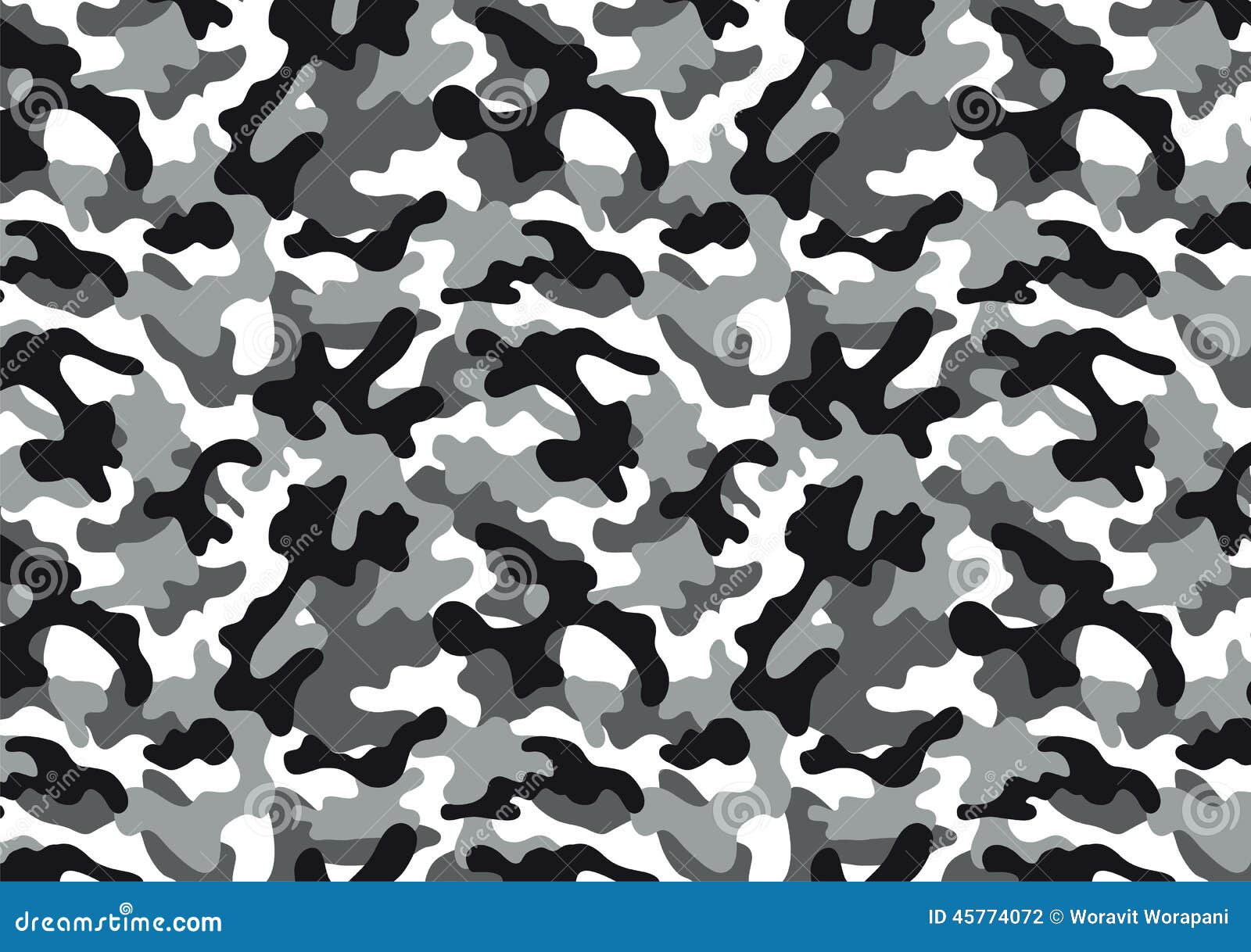 Nahtloses Muster Der Tarnung Stock Abbildung - Illustration von mode ...