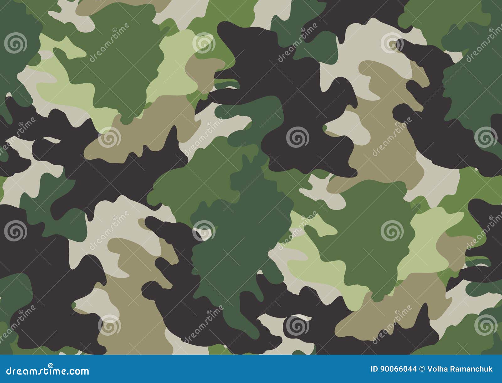 Nahtloses Muster Der Tarnung Stock Abbildung - Illustration von ...