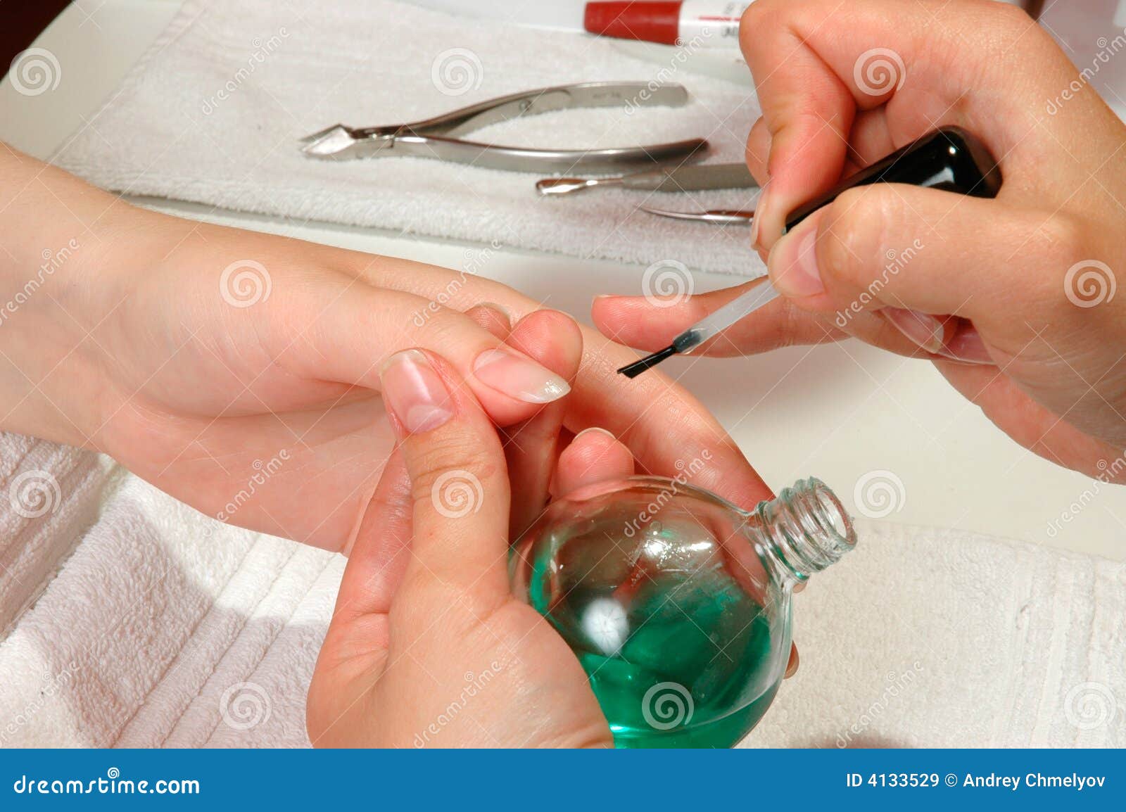 Nail care stock image. Image of fingernail, care, service - 4133529