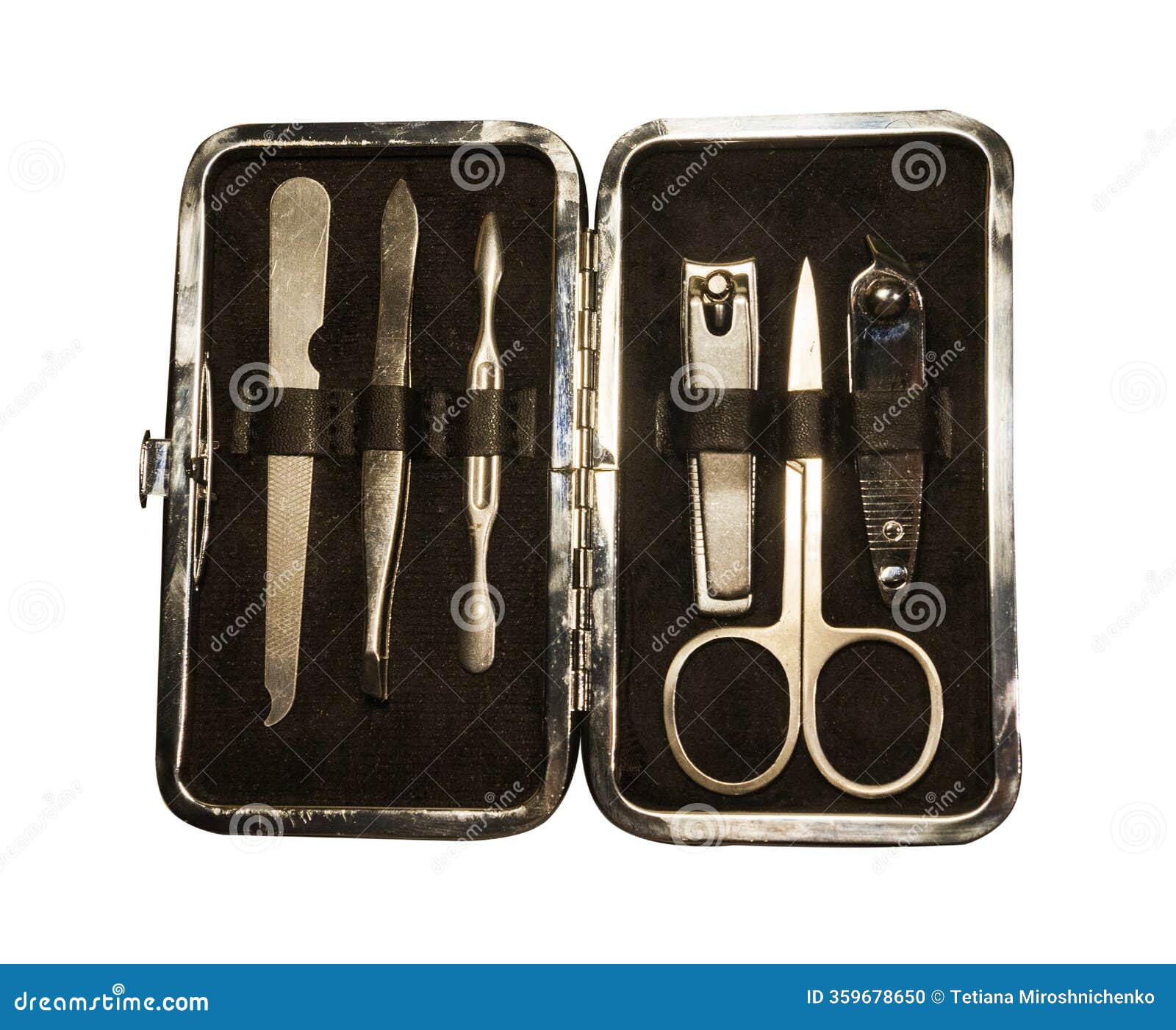 Nail Cutting Set - Isolated Stock Photo - Image of hygiene, fashion ...