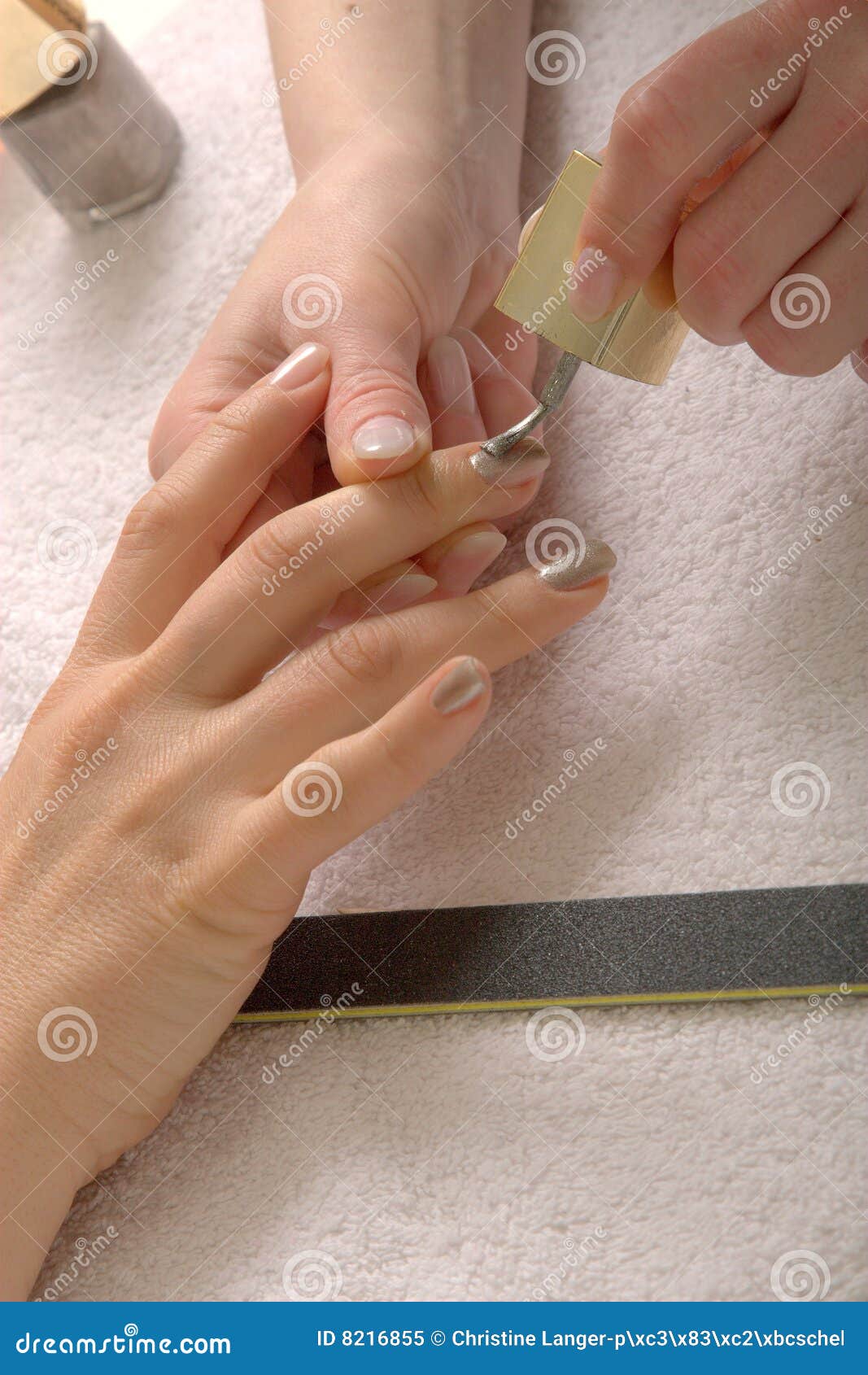 Nail design stock image. Image of modern, female, center - 8216855